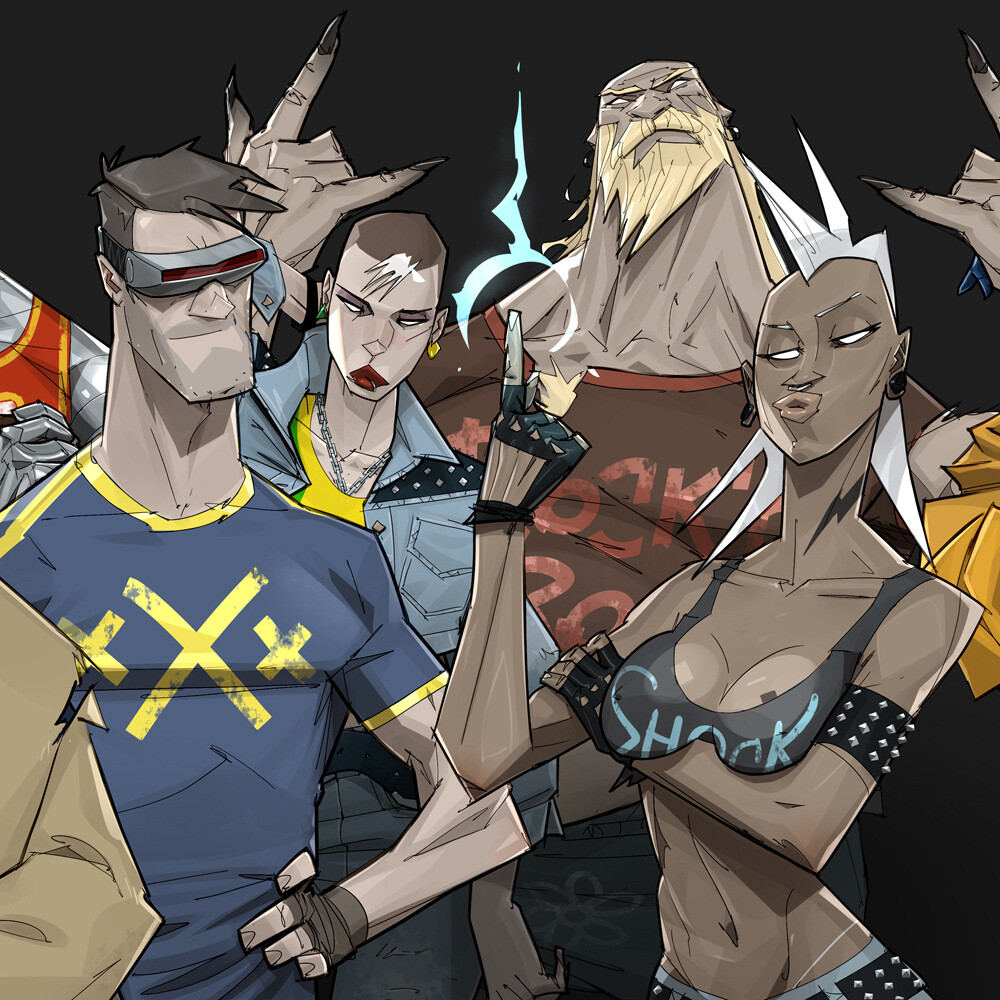 ArtStation - X-Men (Part 2)