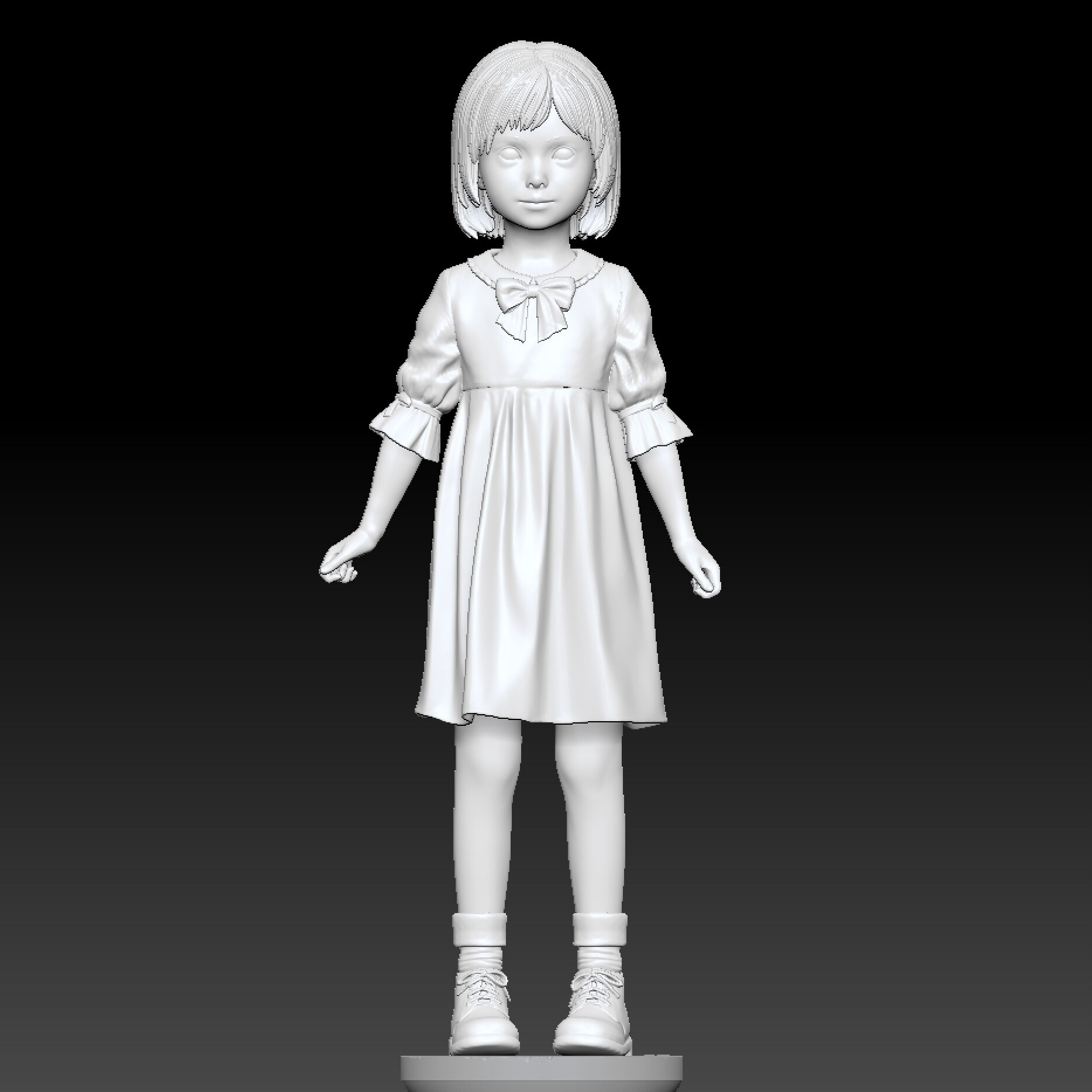 ArtStation - Marlene Final Fantasy VII Remake mini figure