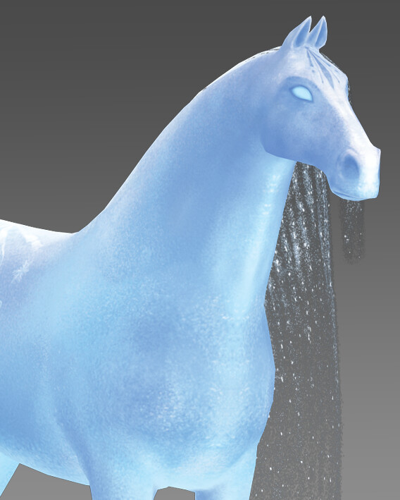 ArtStation - Nokk - low poly 3d Model from Frozen 2