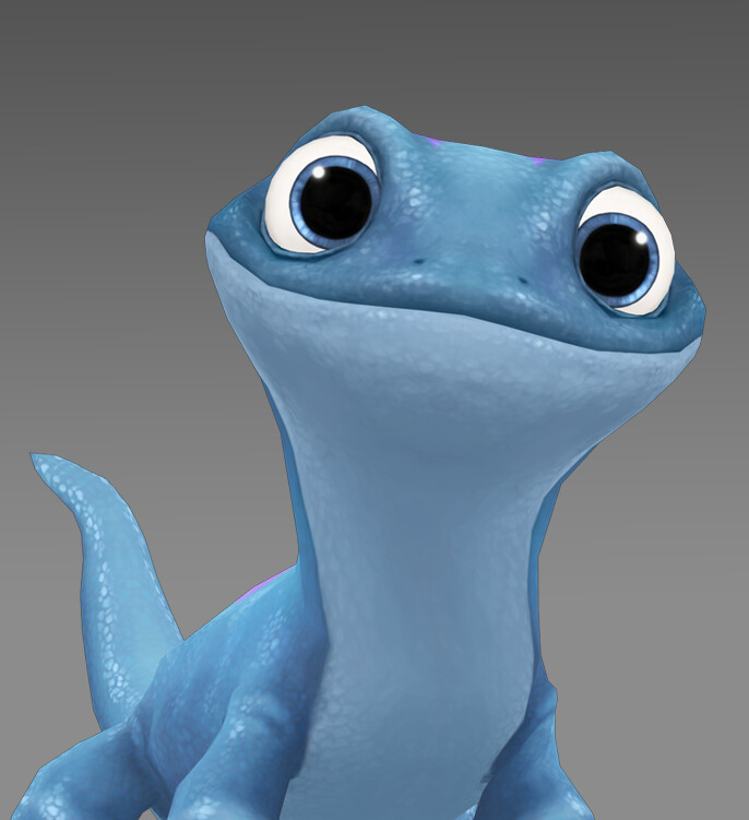 ArtStation - Bruni - low poly 3d Model from Frozen 2