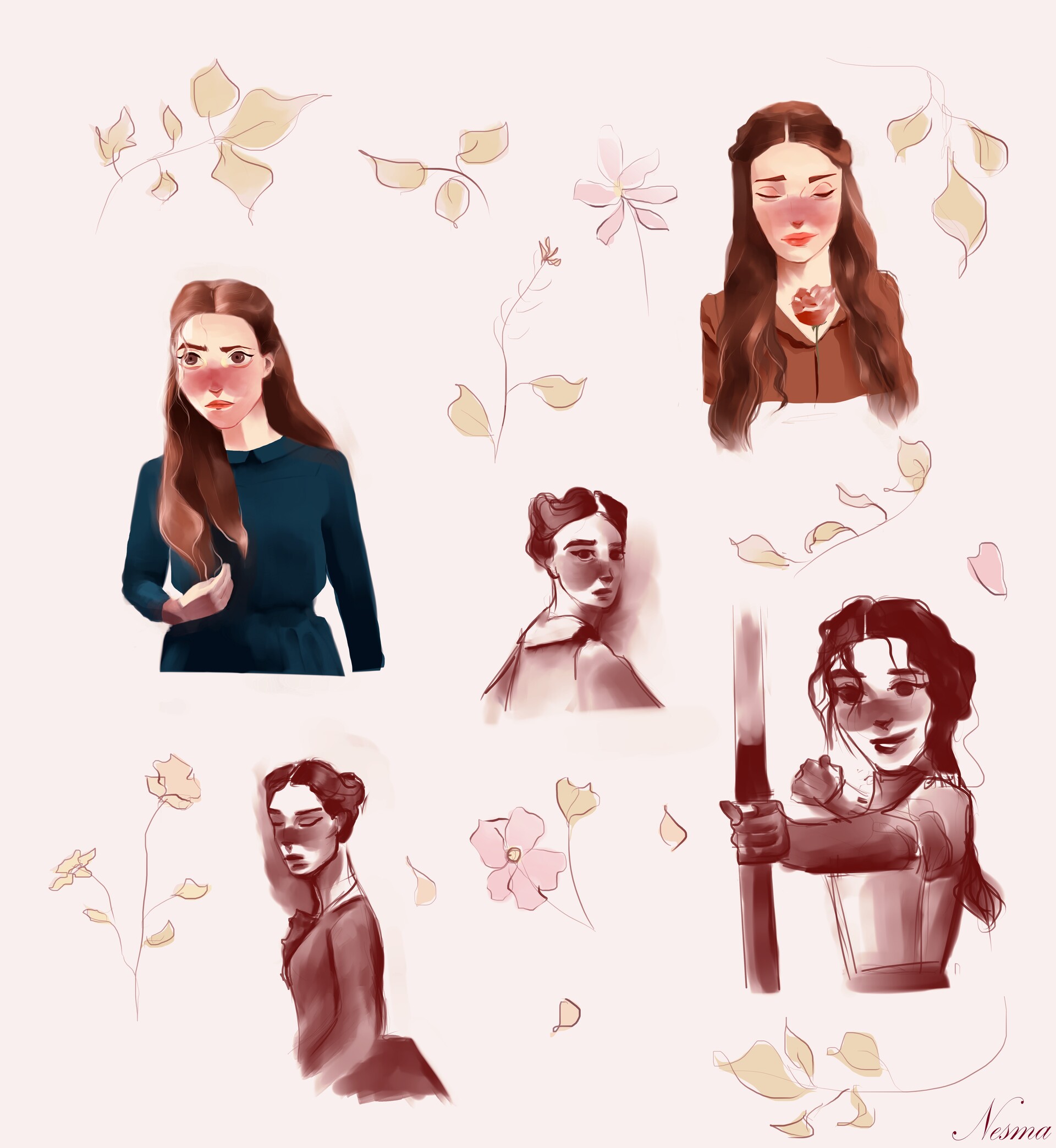 ArtStation - Enola Holmes