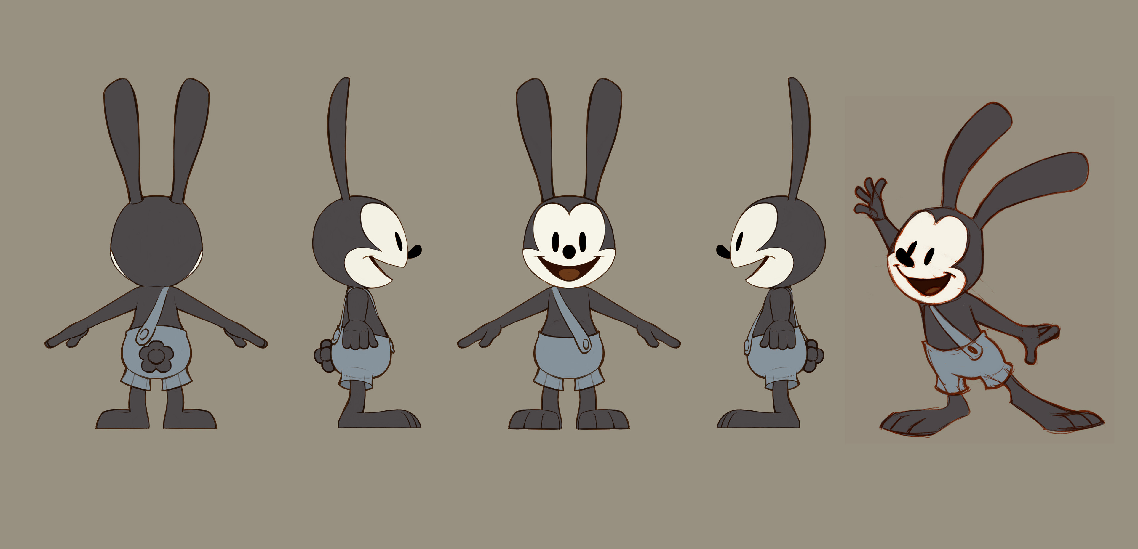 Sylvain Deboissy - Oswald the Rabbit Character Design (2013)