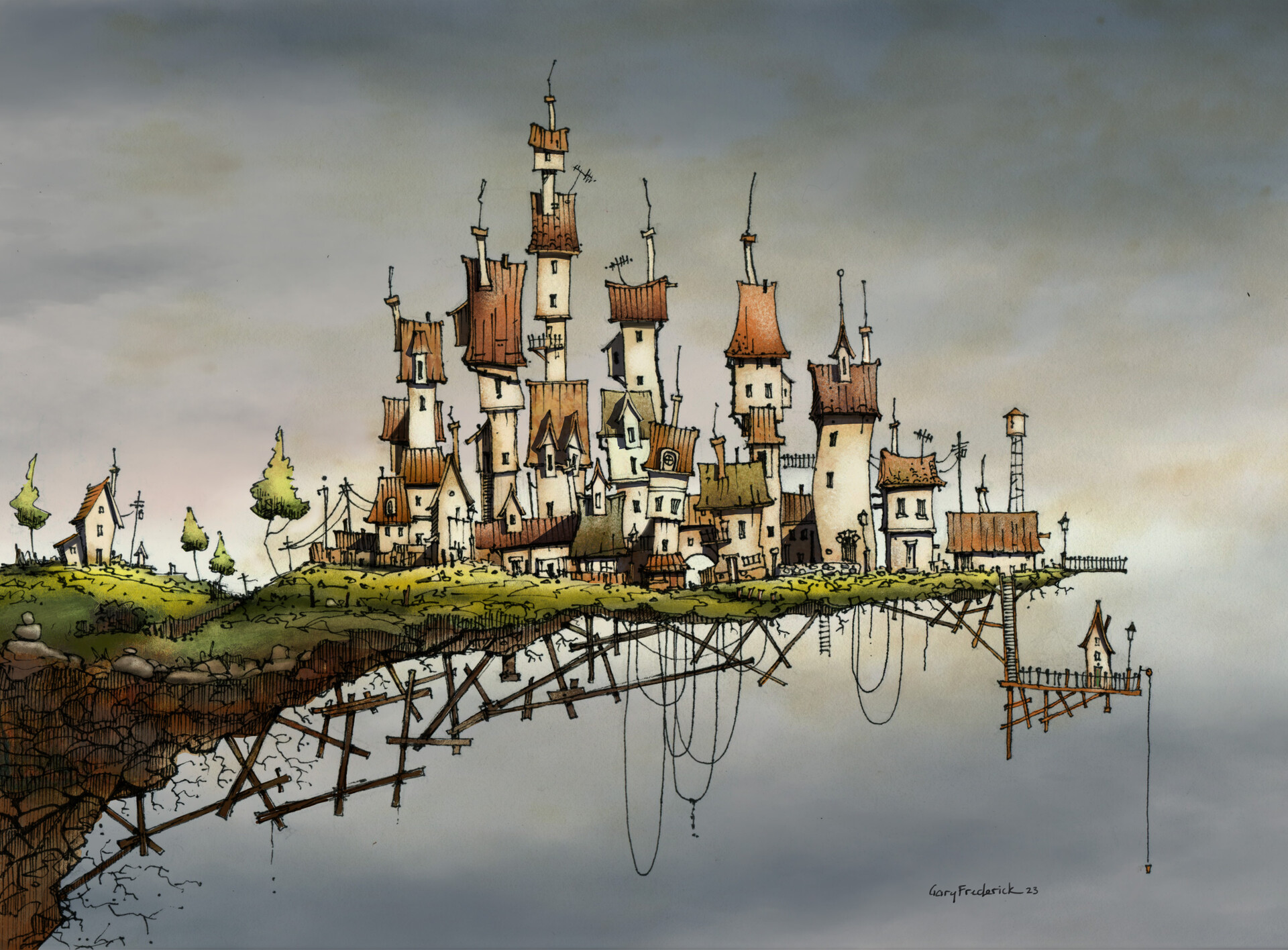 ArtStation - Endmore Cliff