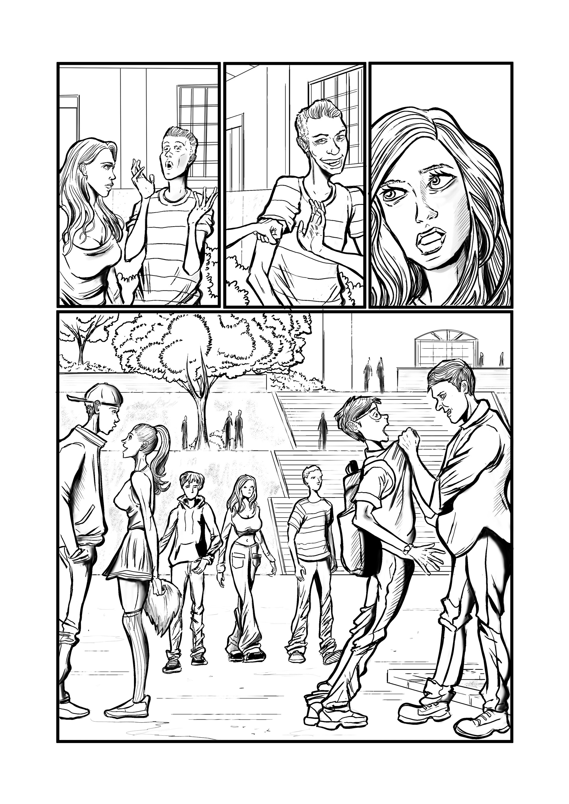 ArtStation - ohhh the school