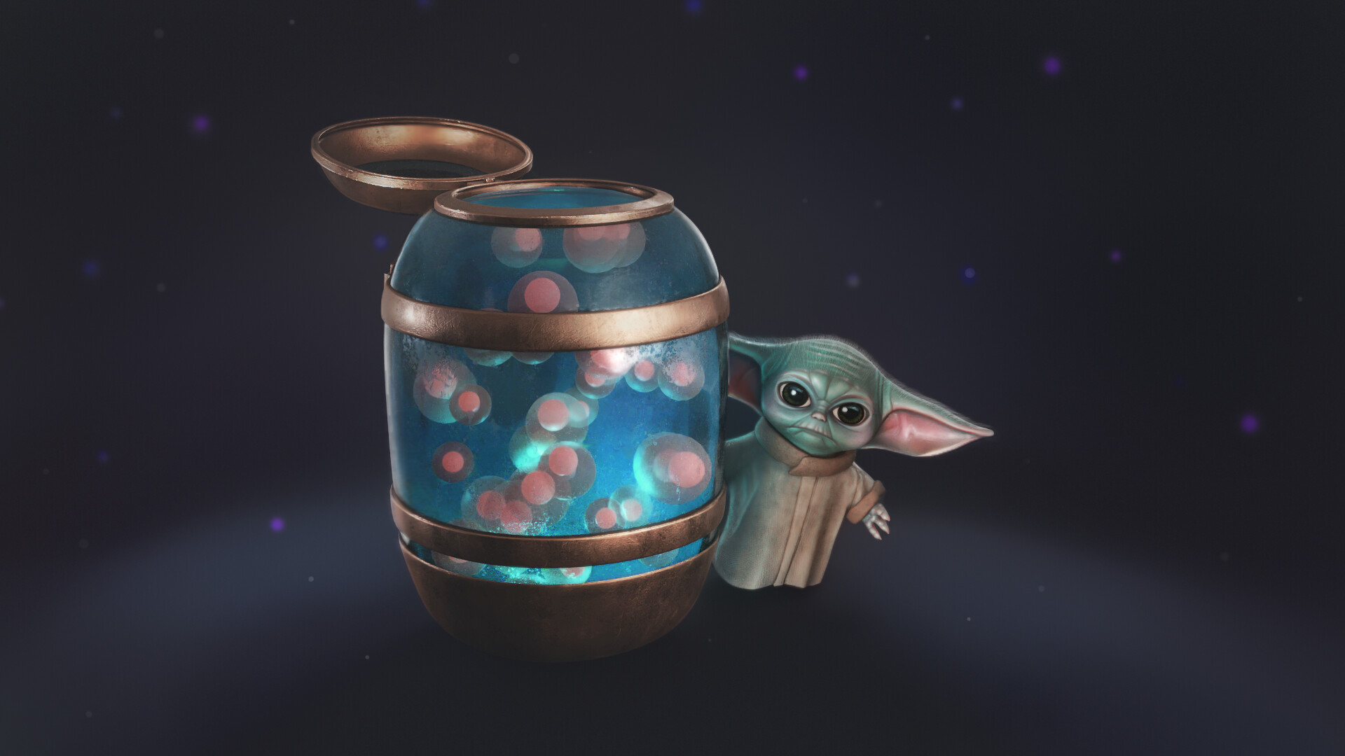 ArtStation - Baby Grogu