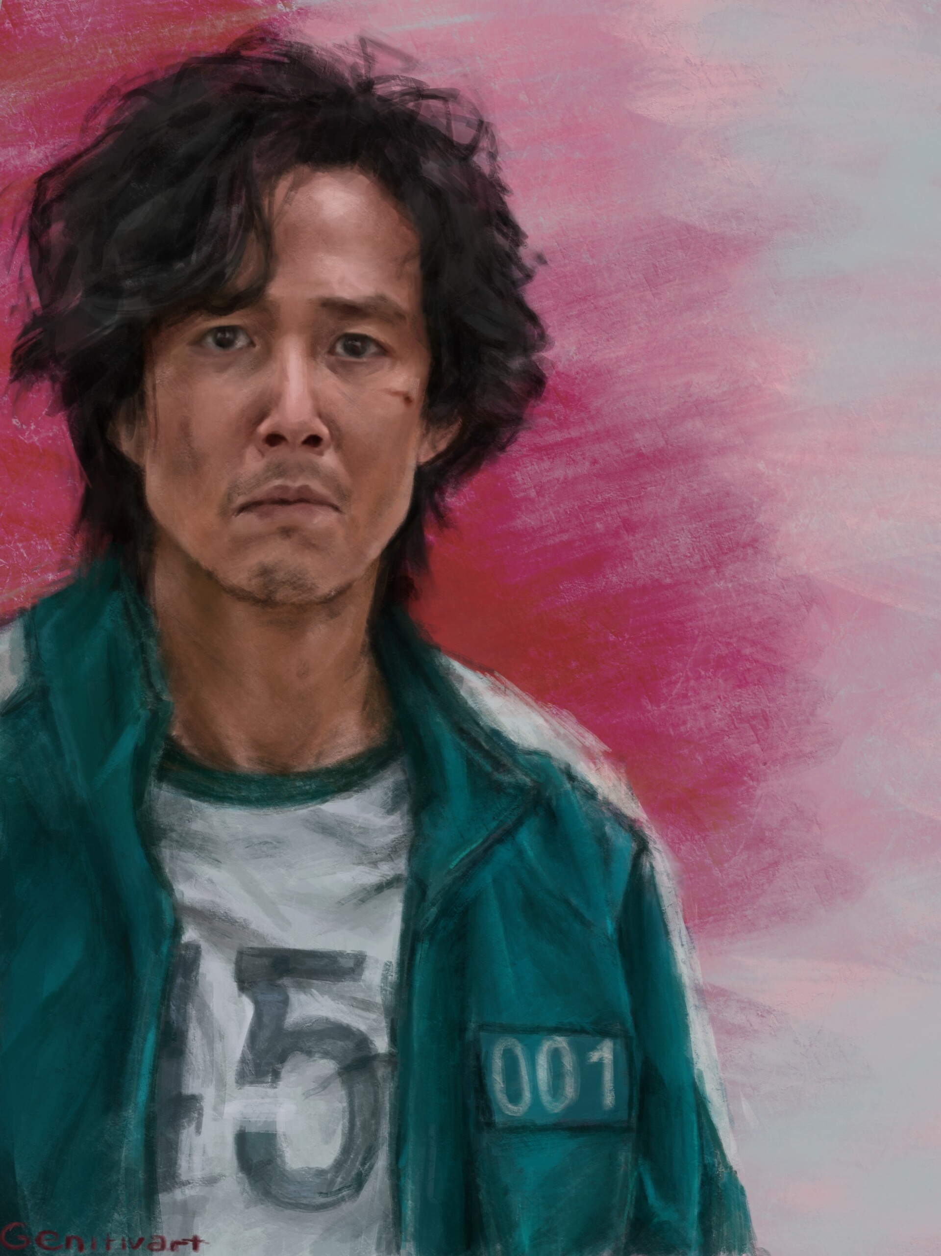 ArtStation - Seong Gi-Hun portrait