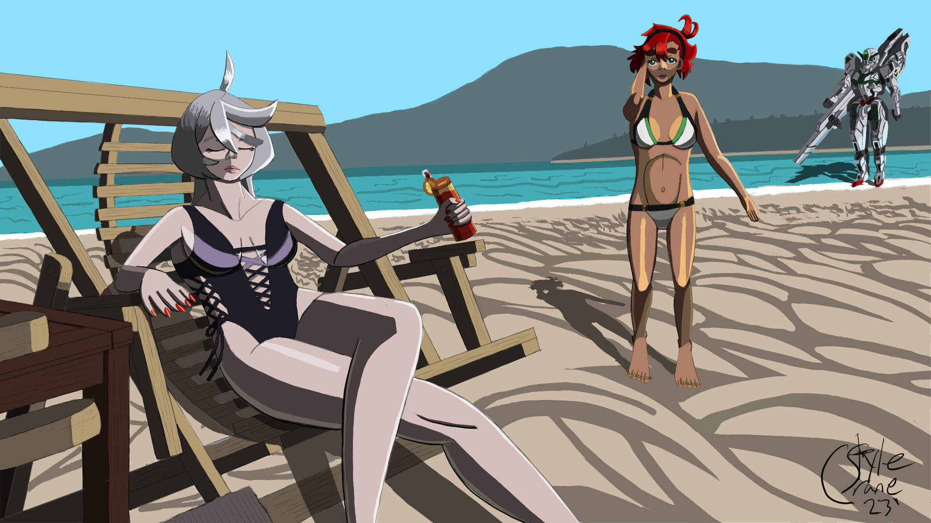 ArtStation - Gundam Witch From Mercury Vacation 07/14/23