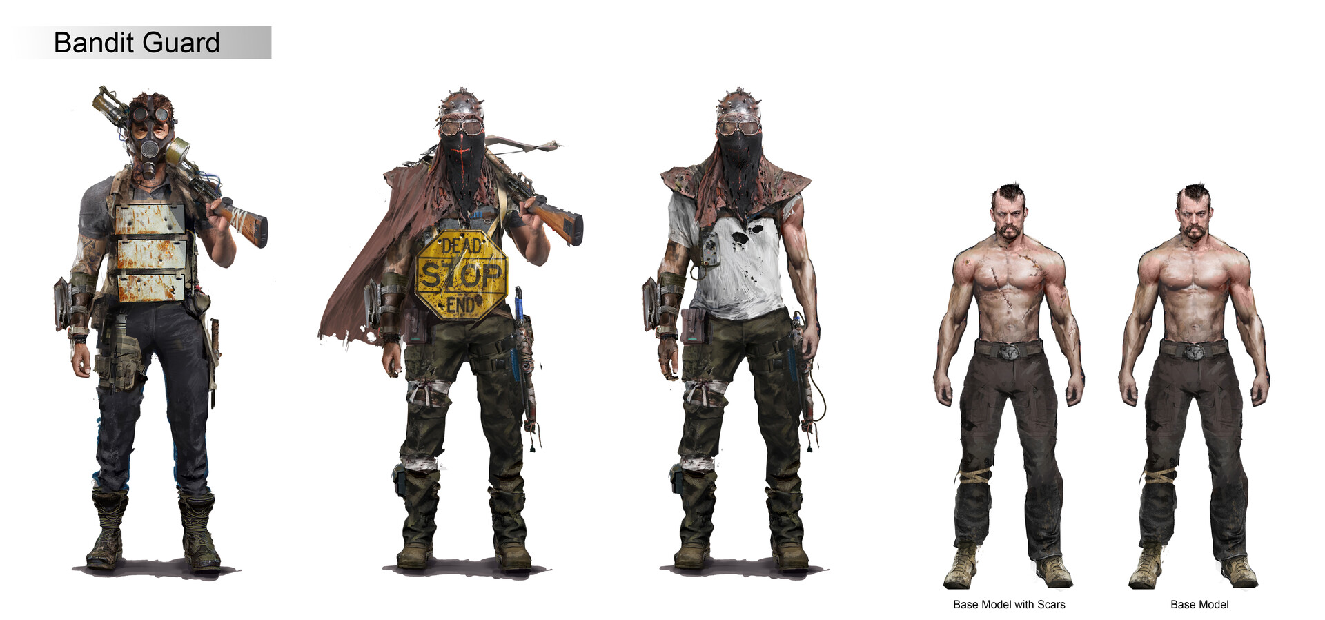 ArtStation - Bandits- Bandit Guard