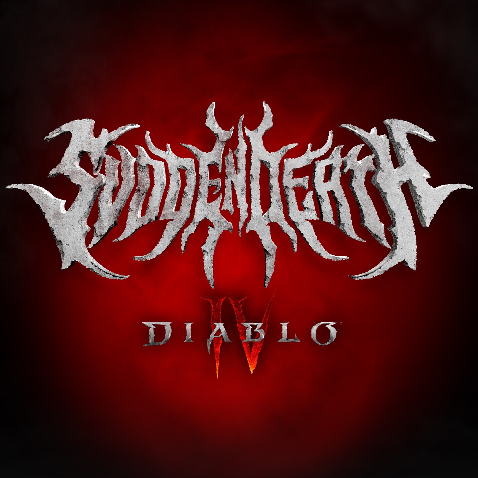 ArtStation - Live Stream flier and logo for Svdden Death x Diablo 4