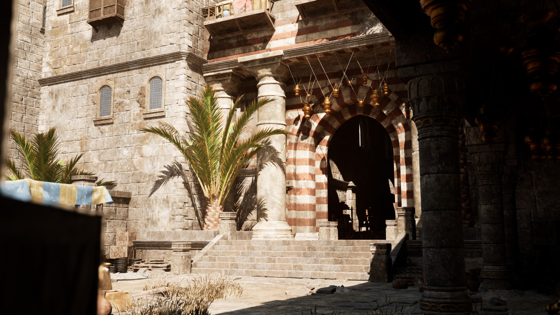 ArtStation - Bazaar - Relight _ Sunny