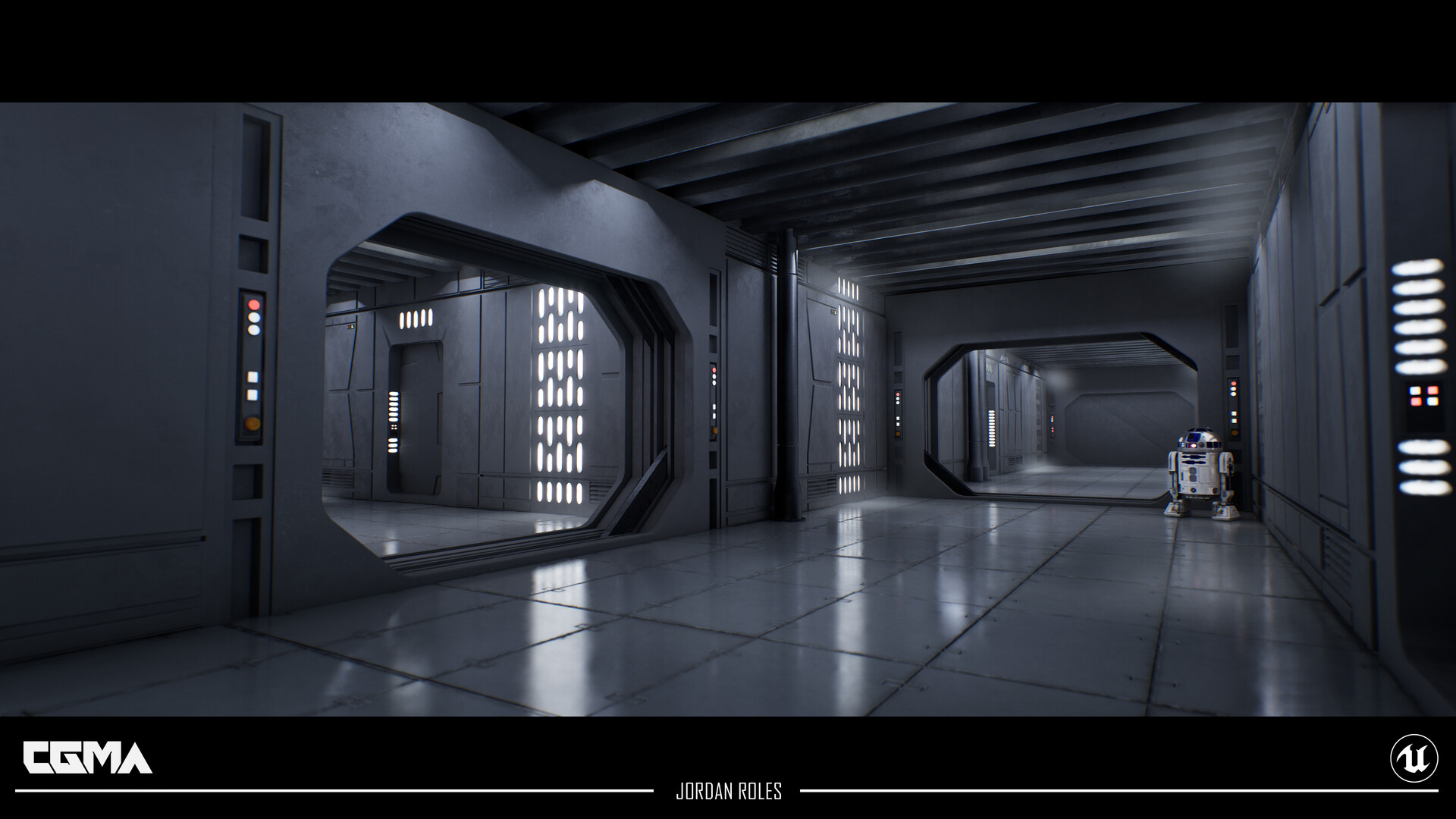 Jordan Roles Portfolio - 'Venator Starship Interior Scene' - CGMA ...