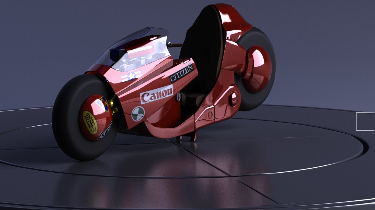 ArtStation - Kaneda's Bike