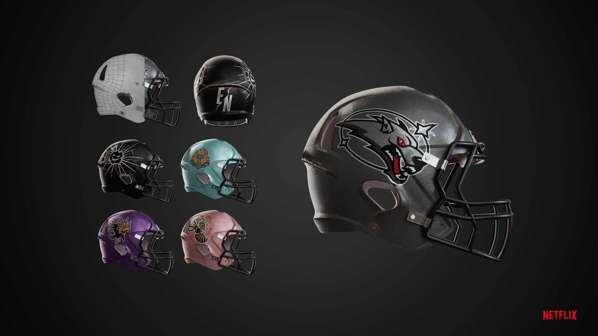 ArtStation - Series Helmets