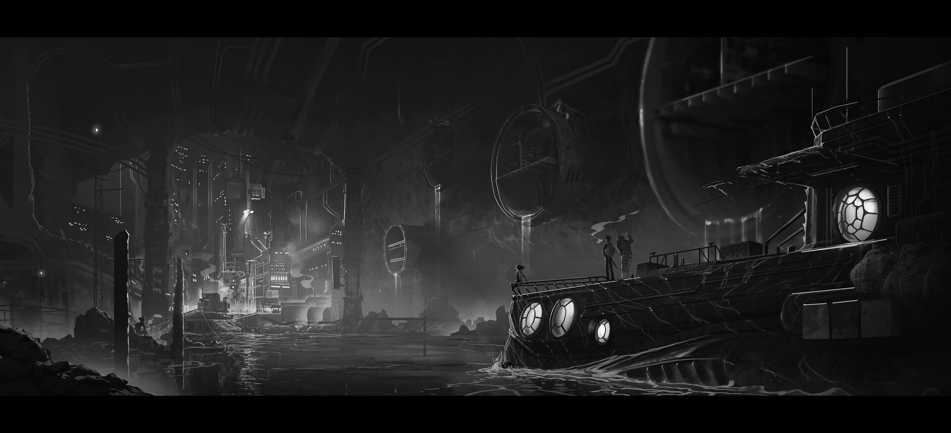 ArtStation - Underwater Outpost