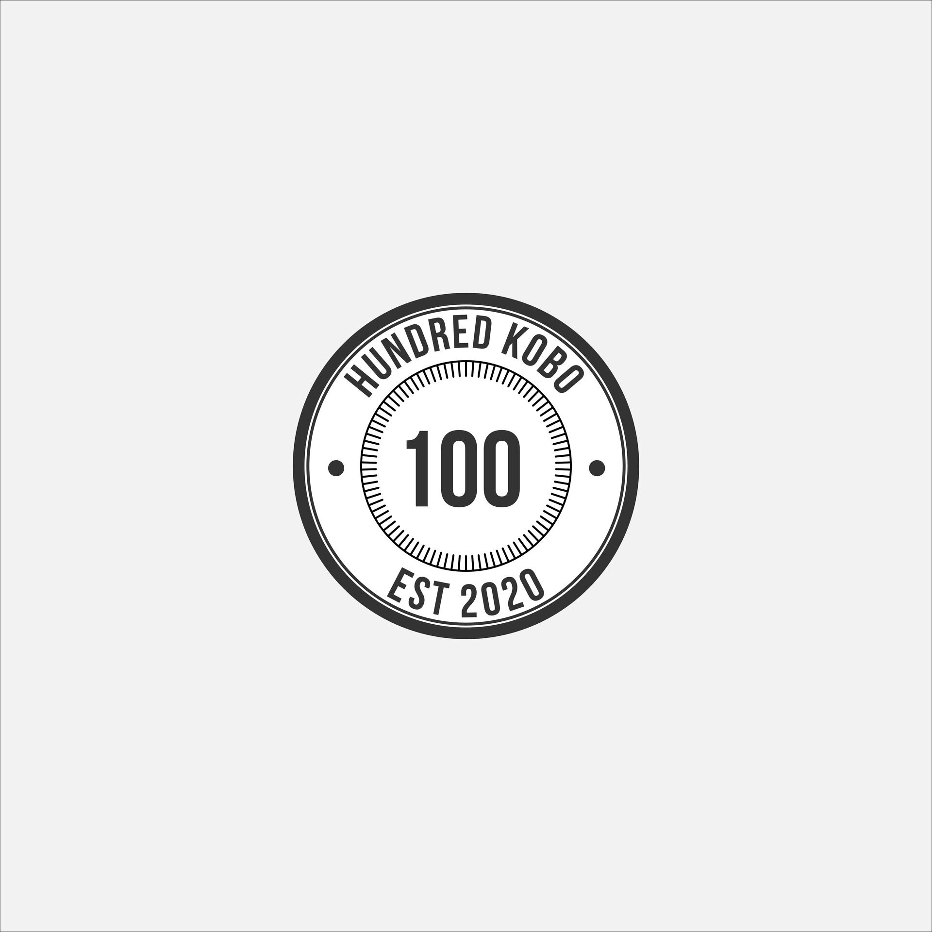 DerekDesigns - 100 Kobo - Logo Design