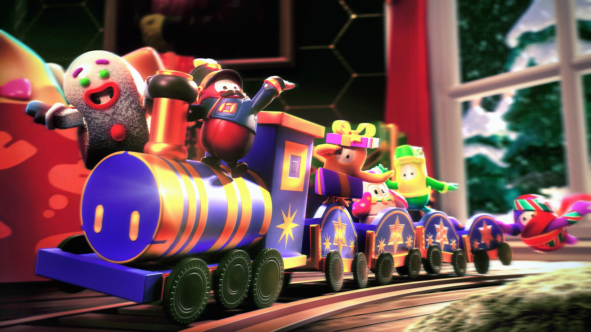 Siân Knight - Fall Guys - Christmas Renders