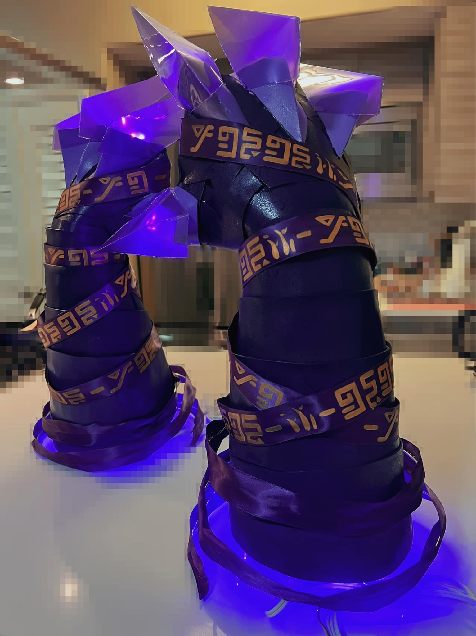 ArtStation - LED Cosplay Claws Prop [PROP THAT I MADE] 2022