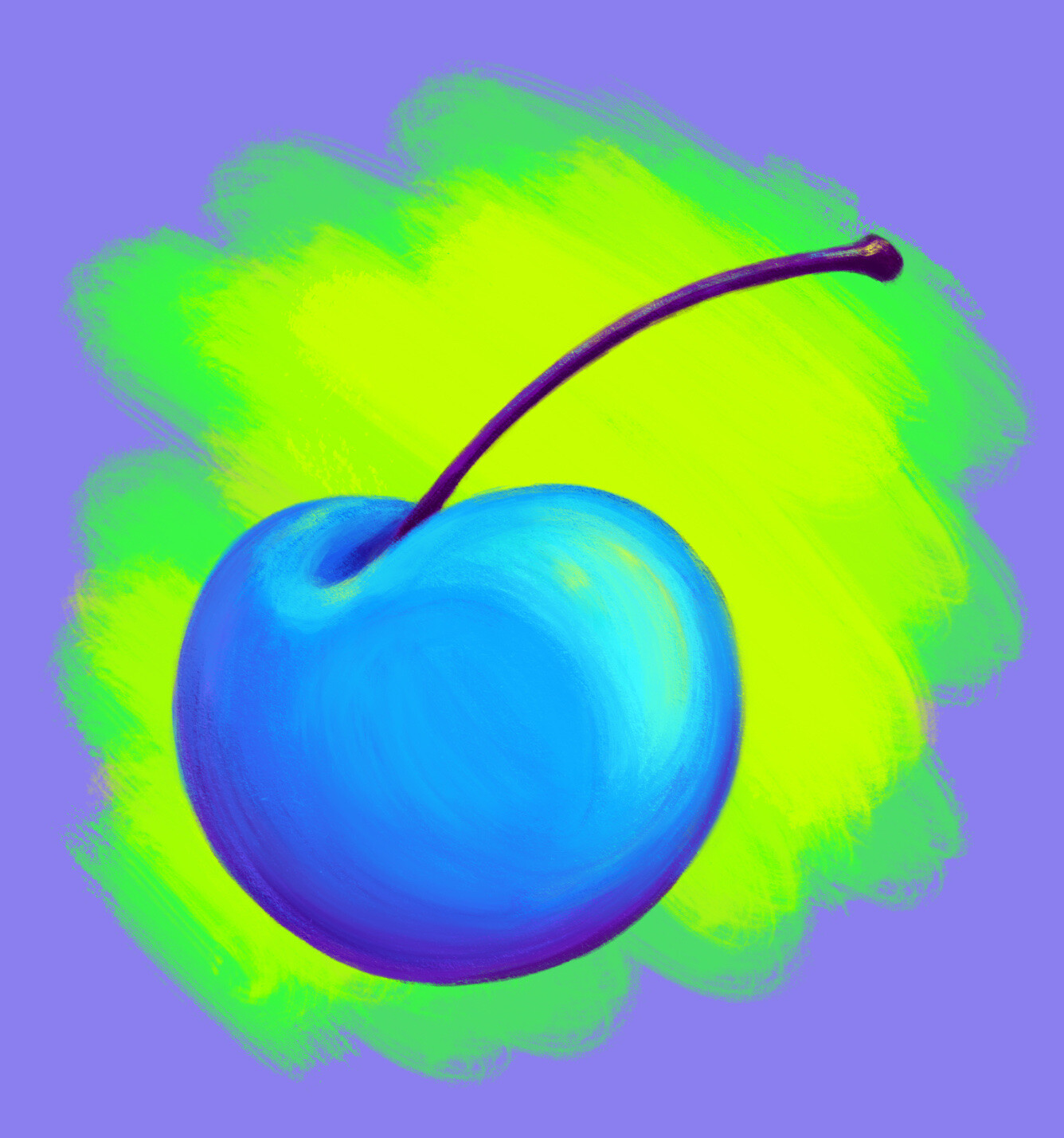 ArtStation - Blue Cherry Chalk