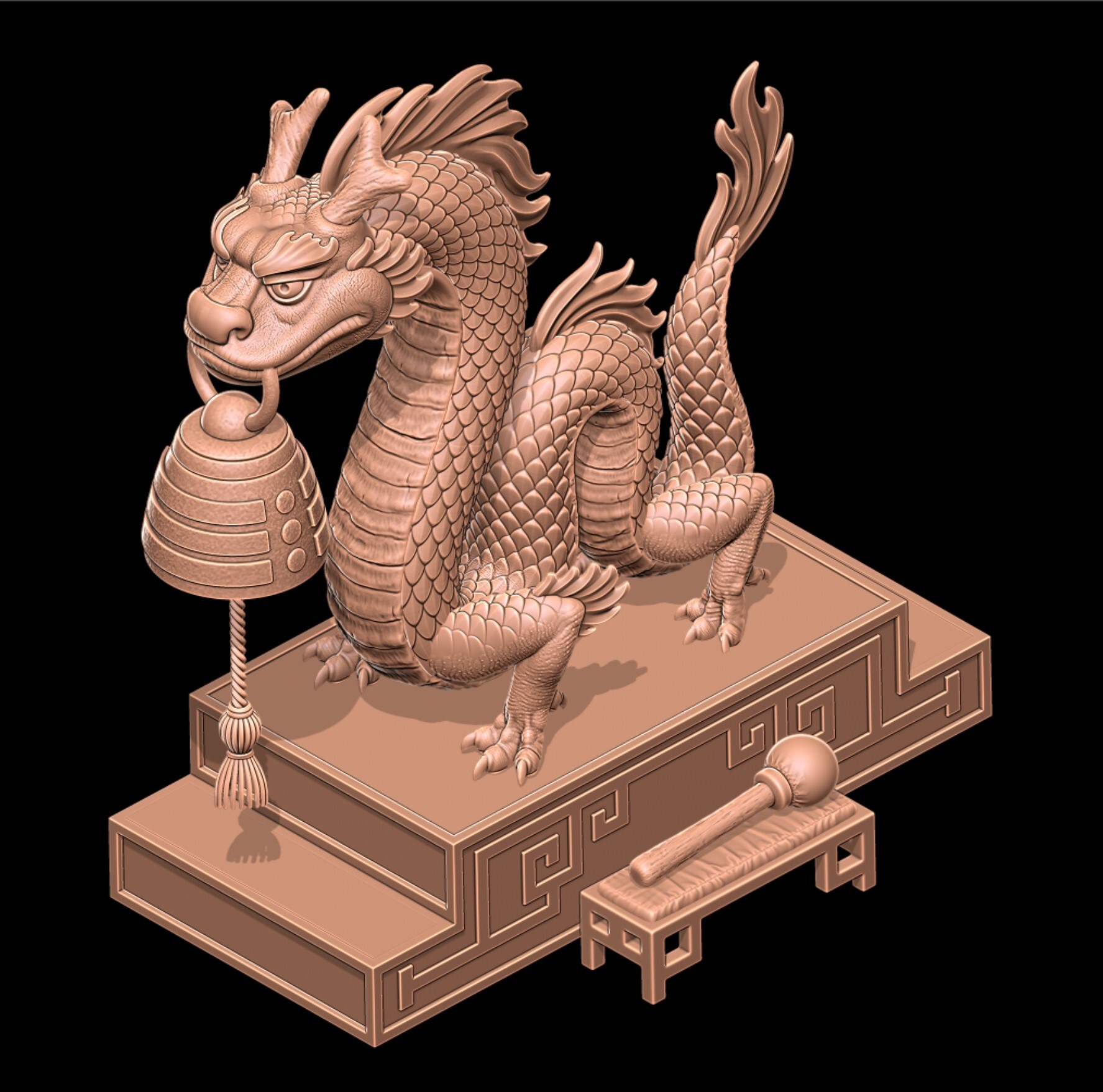 ArtStation - Chinese dragon