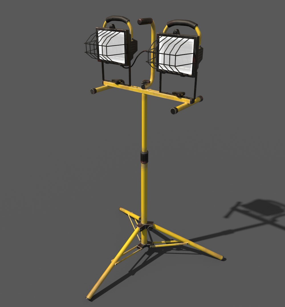 ArtStation - LED Flood Lights 3D model