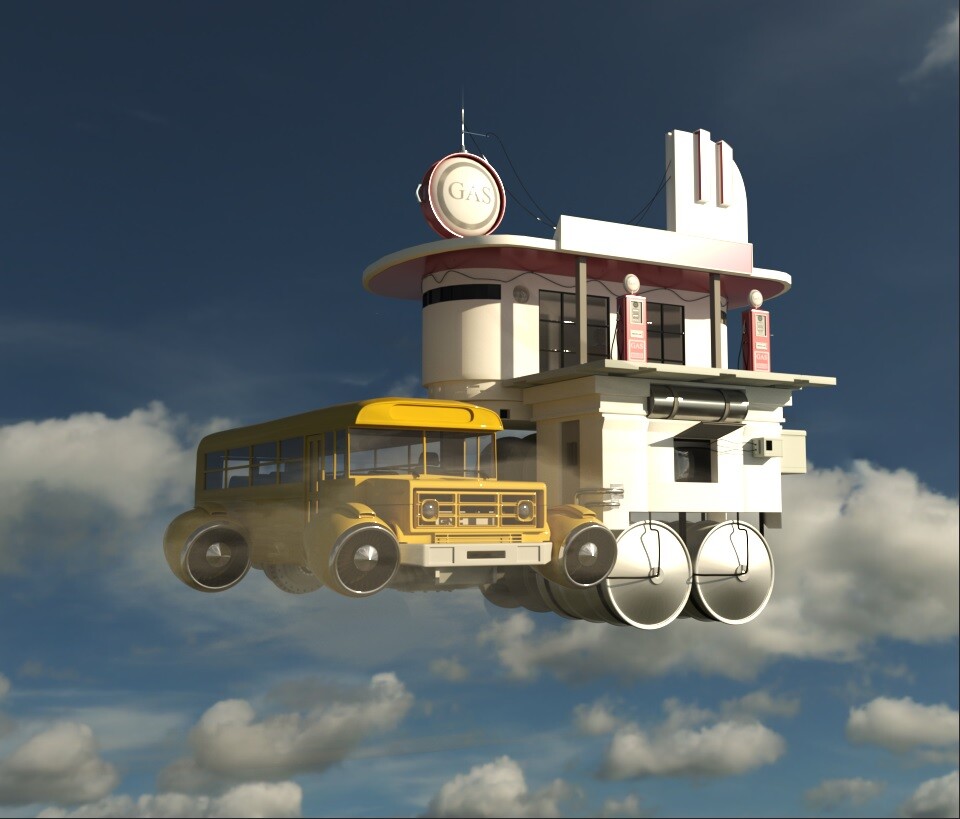 ArtStation - Cosmic bus