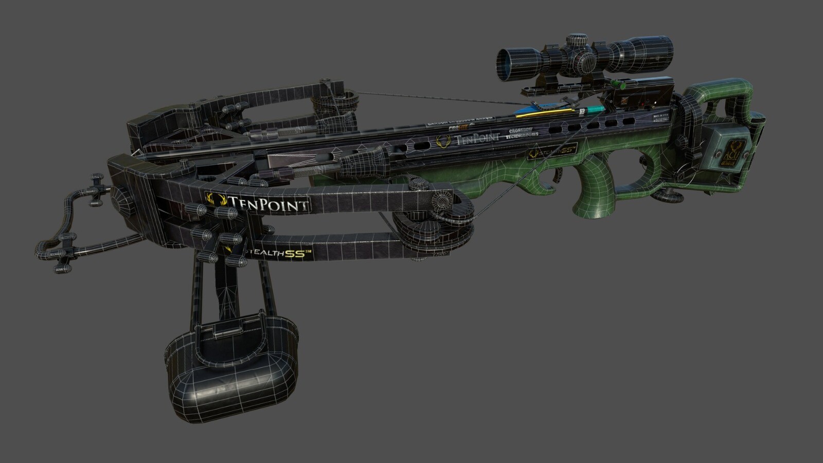 ArtStation - Crossbow - Hunting Compound