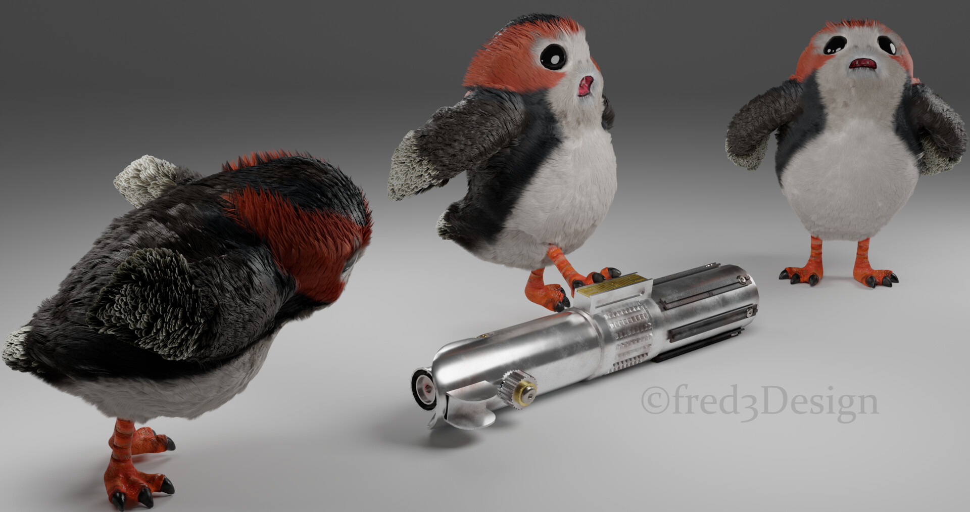 ArtStation - Porgs Scene