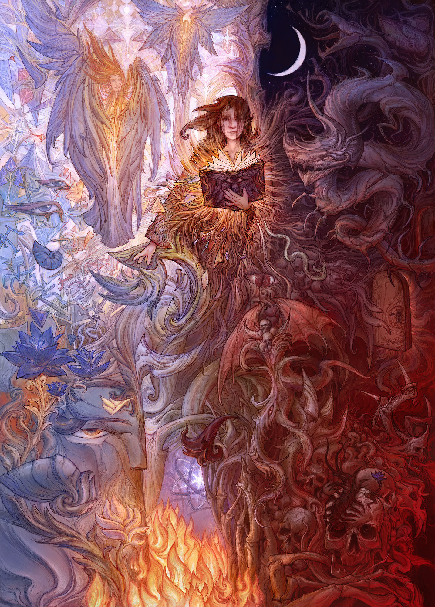 ArtStation - Flesh and Blood TCG - Figment of Erudition