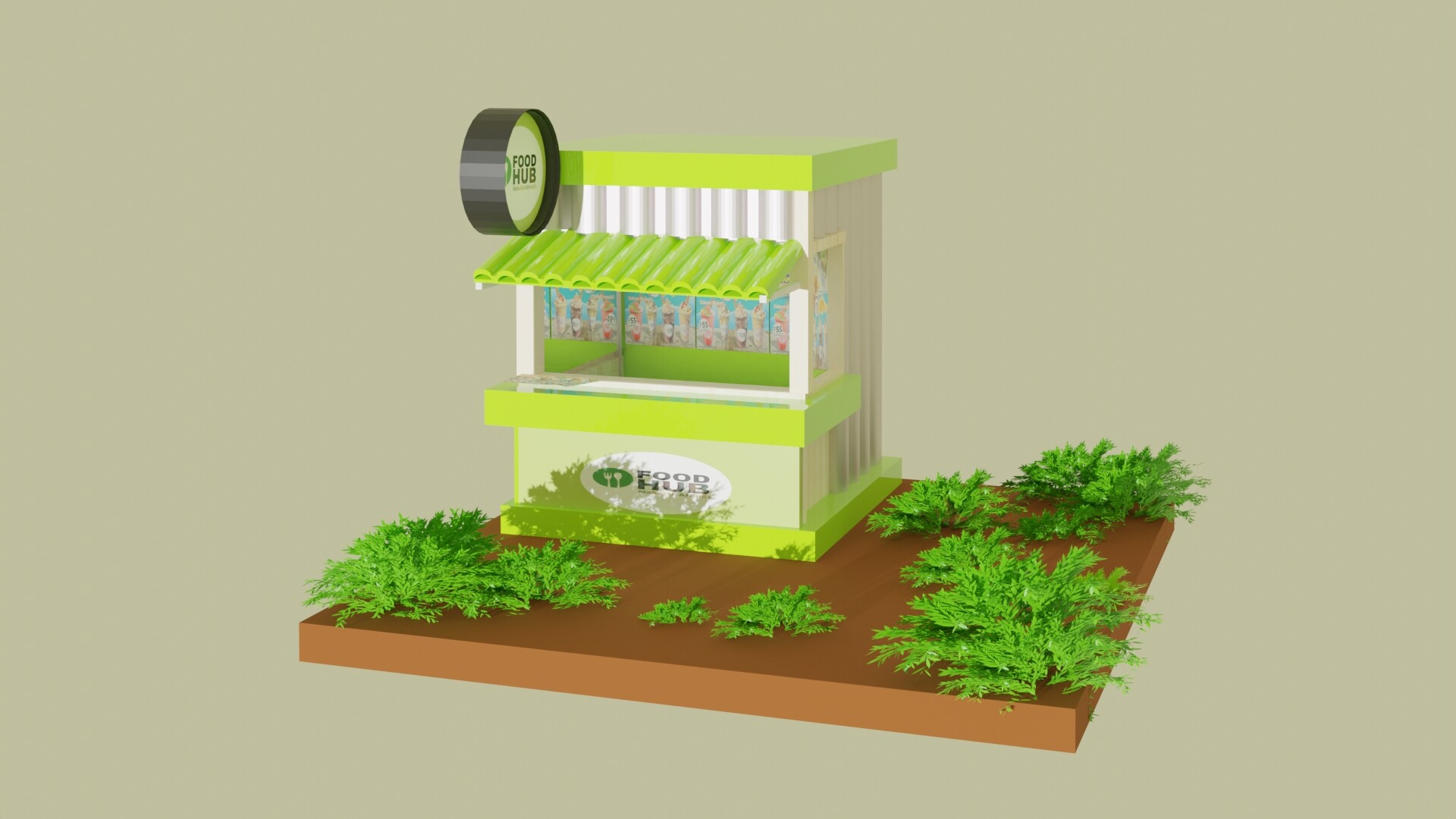 ArtStation - FOOD HUB