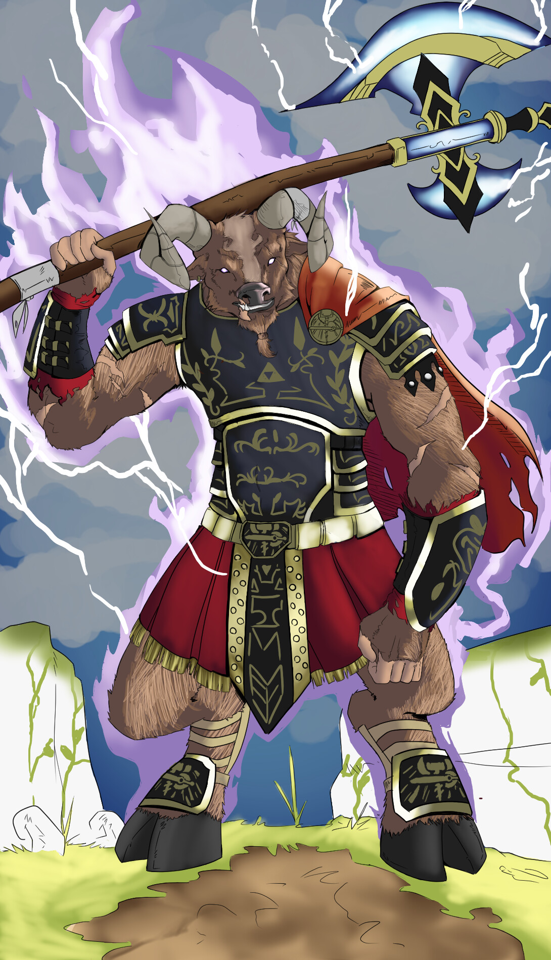 ArtStation - minotaur