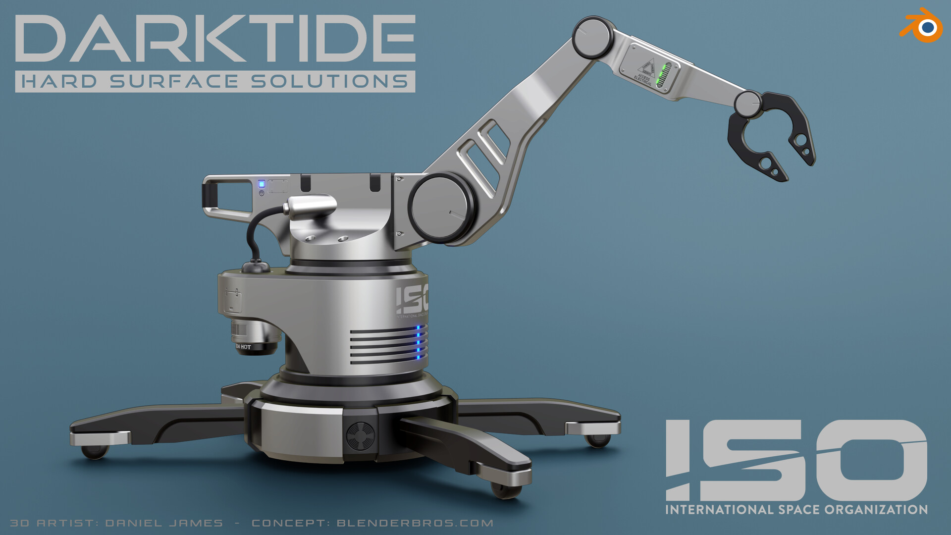 ArtStation - Mobile Crane Design