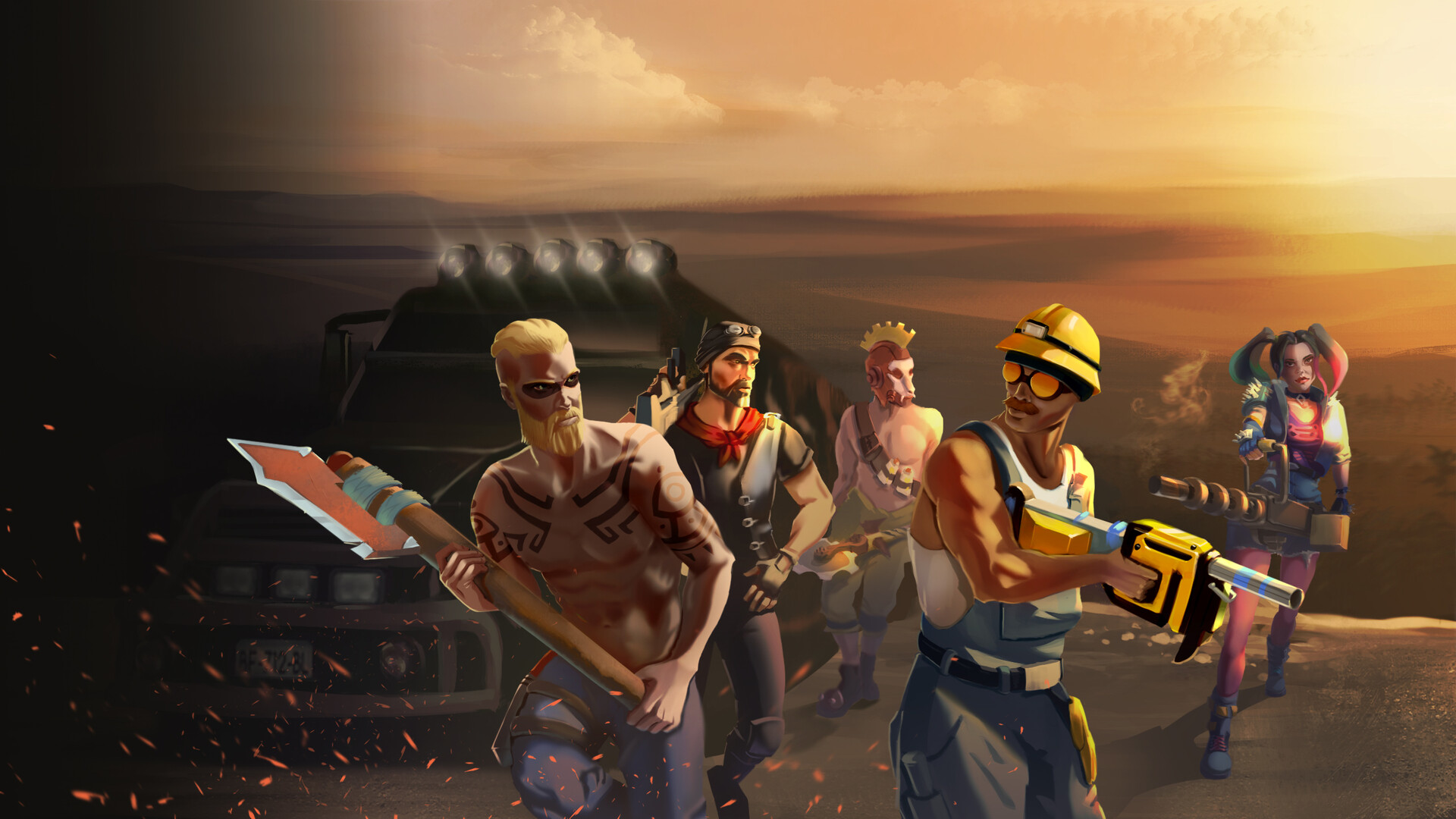 ArtStation - Game Promo Illustration