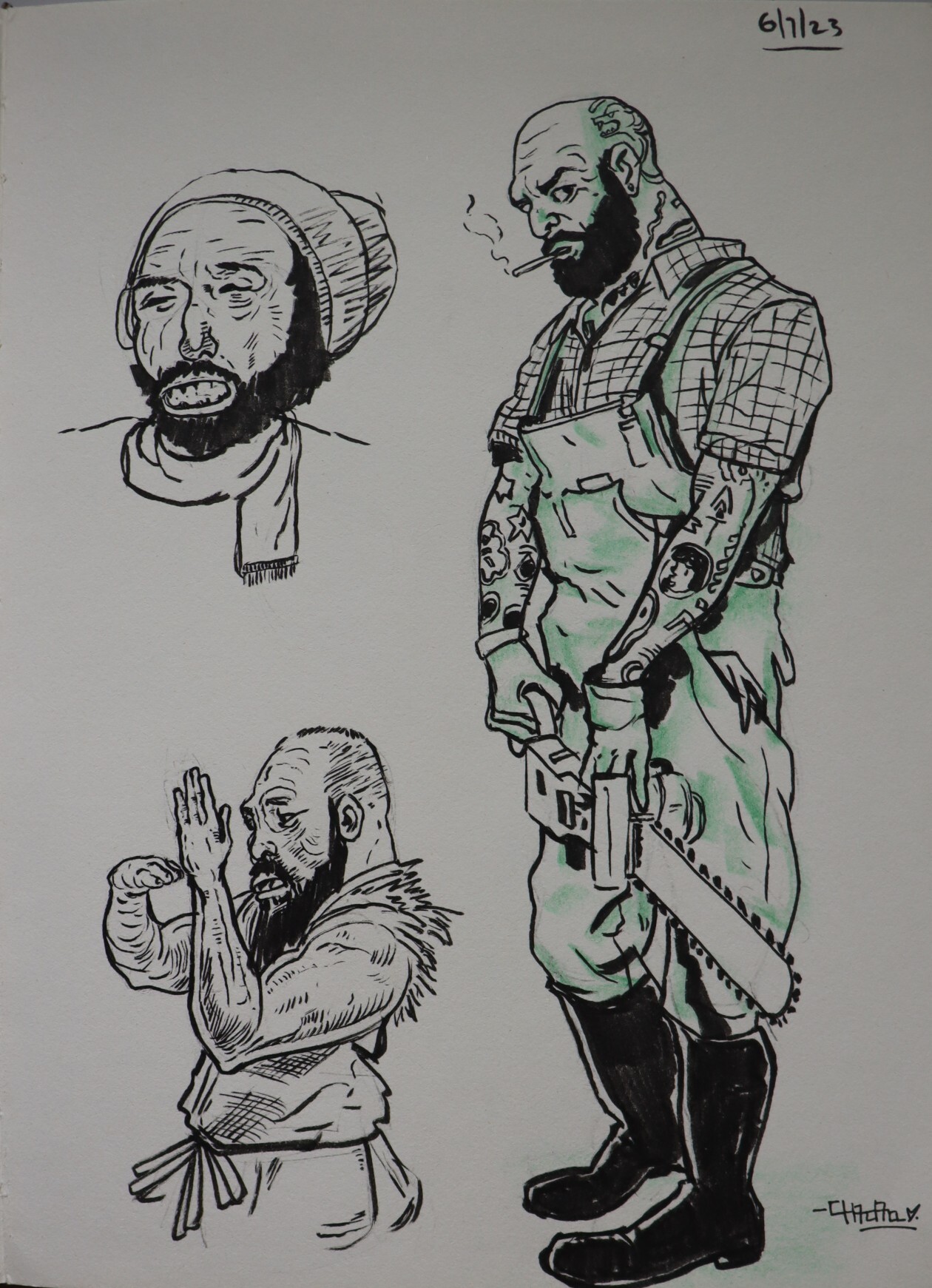 ArtStation - studying and trying out artstyle of the great artist KIM ...