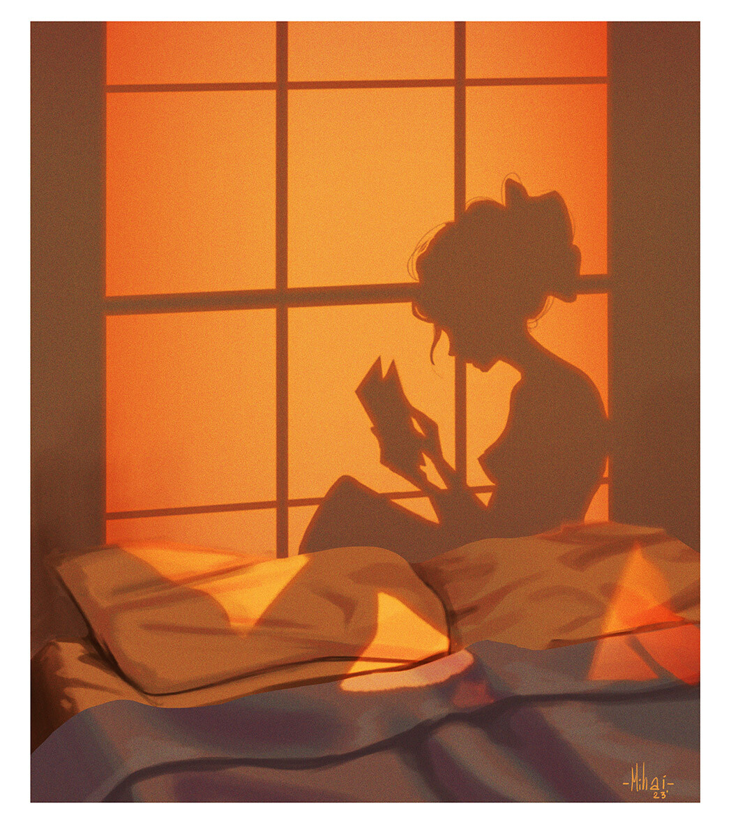 ArtStation - Day 14 - Reader