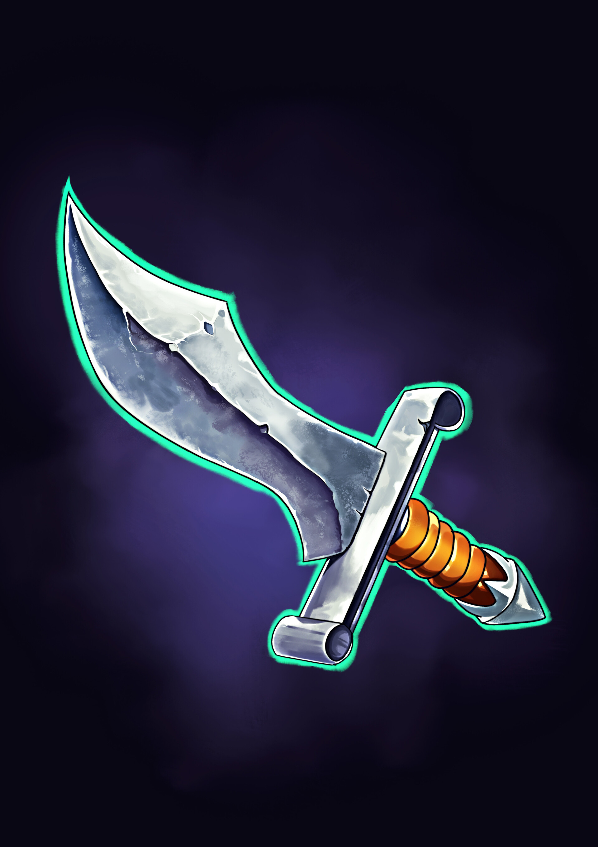 ArtStation - dagger icon