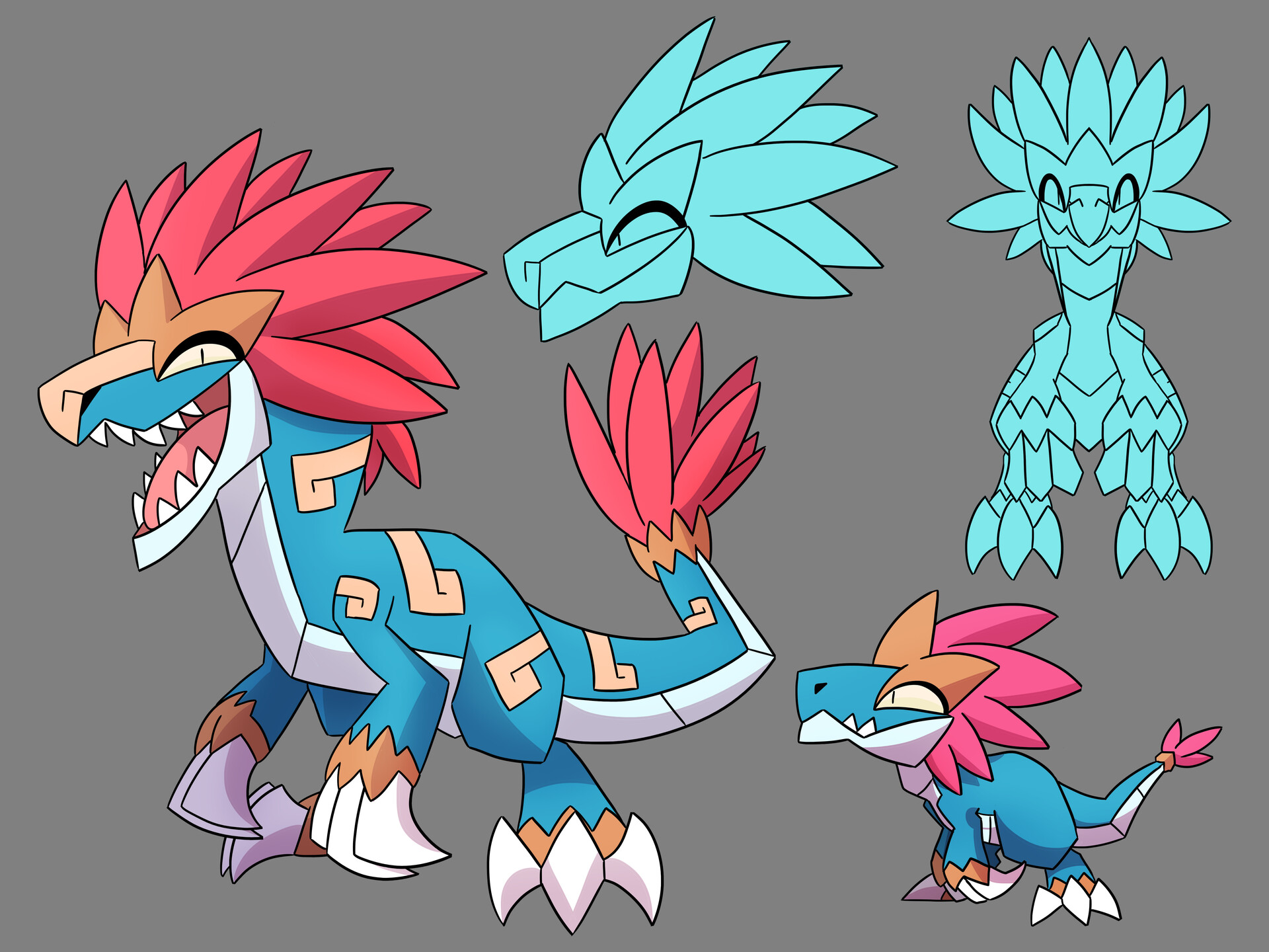 ArtStation - Dinosaur RPG Megaraptor Maip