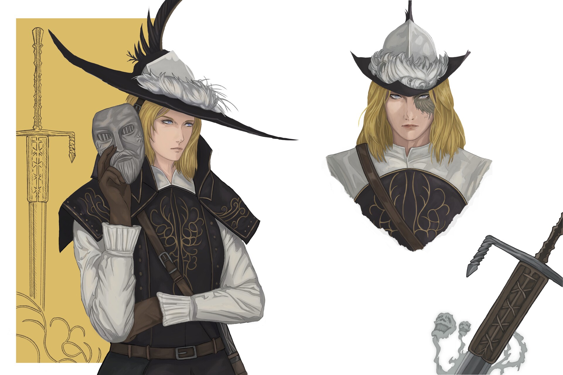 Dark Souls 2 Lucatiel Fanart