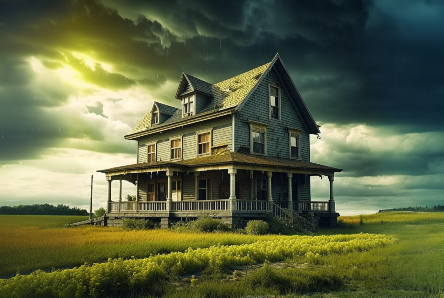 ArtStation - Cursed old house