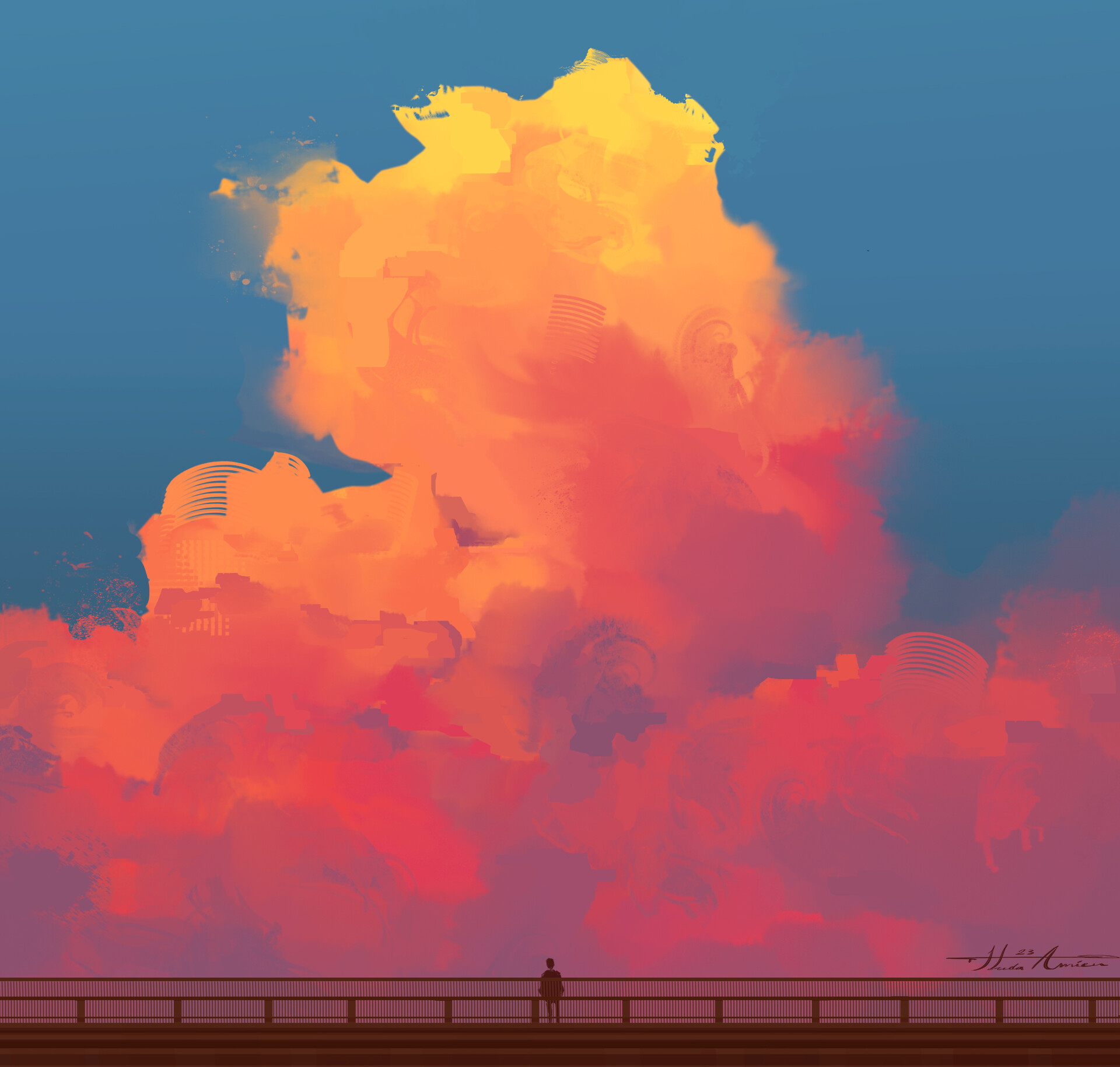 ArtStation - clouds, study