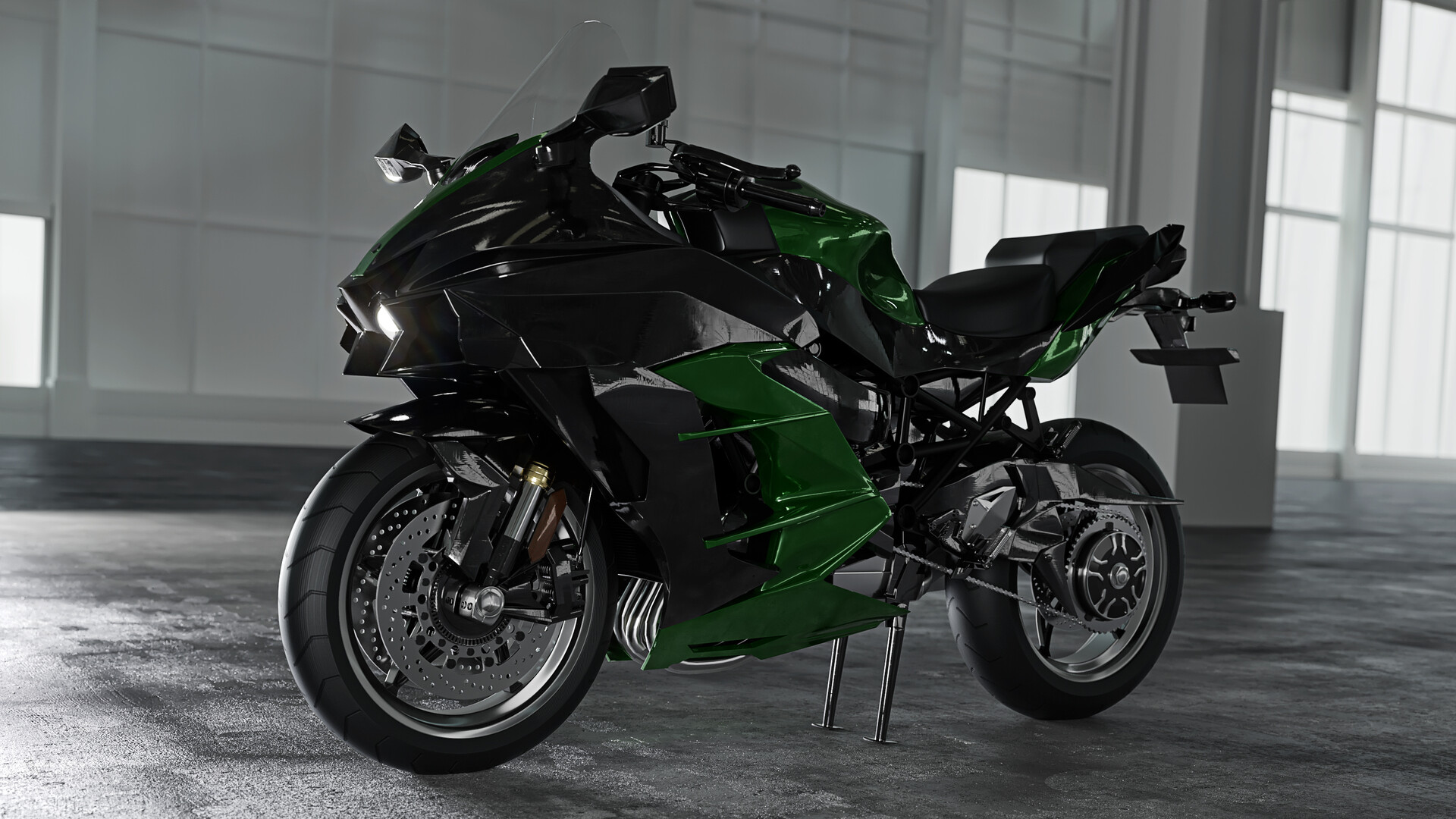 ArtStation - Bike - Moddeling exercise