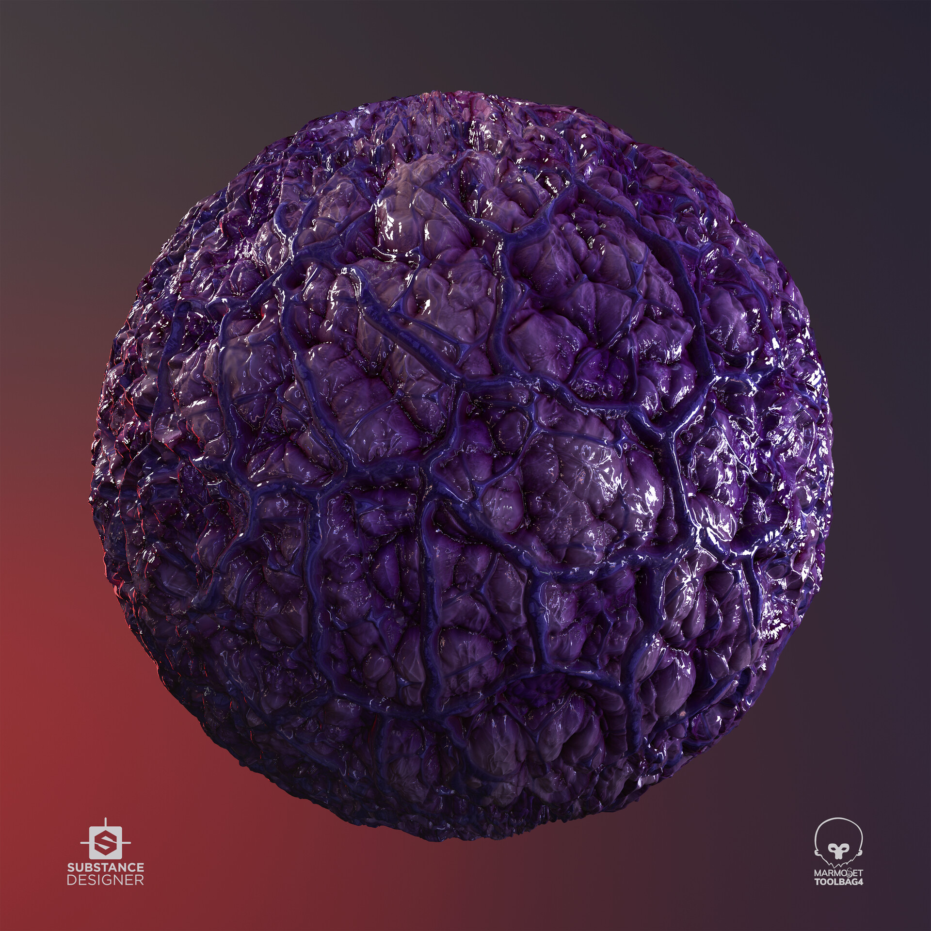 ArtStation - Procedural Materials: Alien's Core