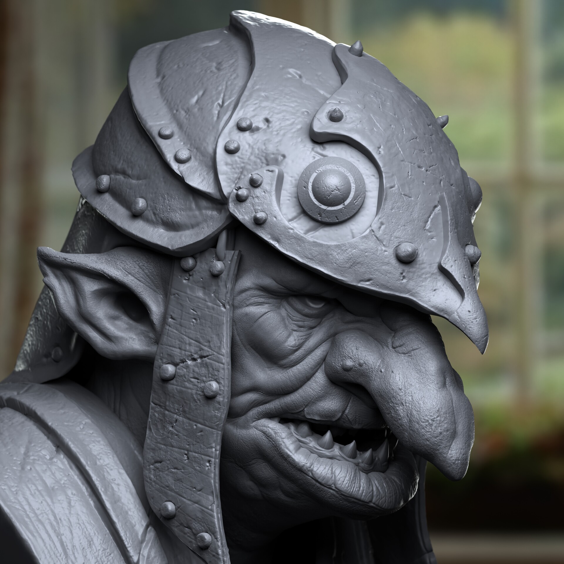 ArtStation - Karl Kopinski Goblin Study