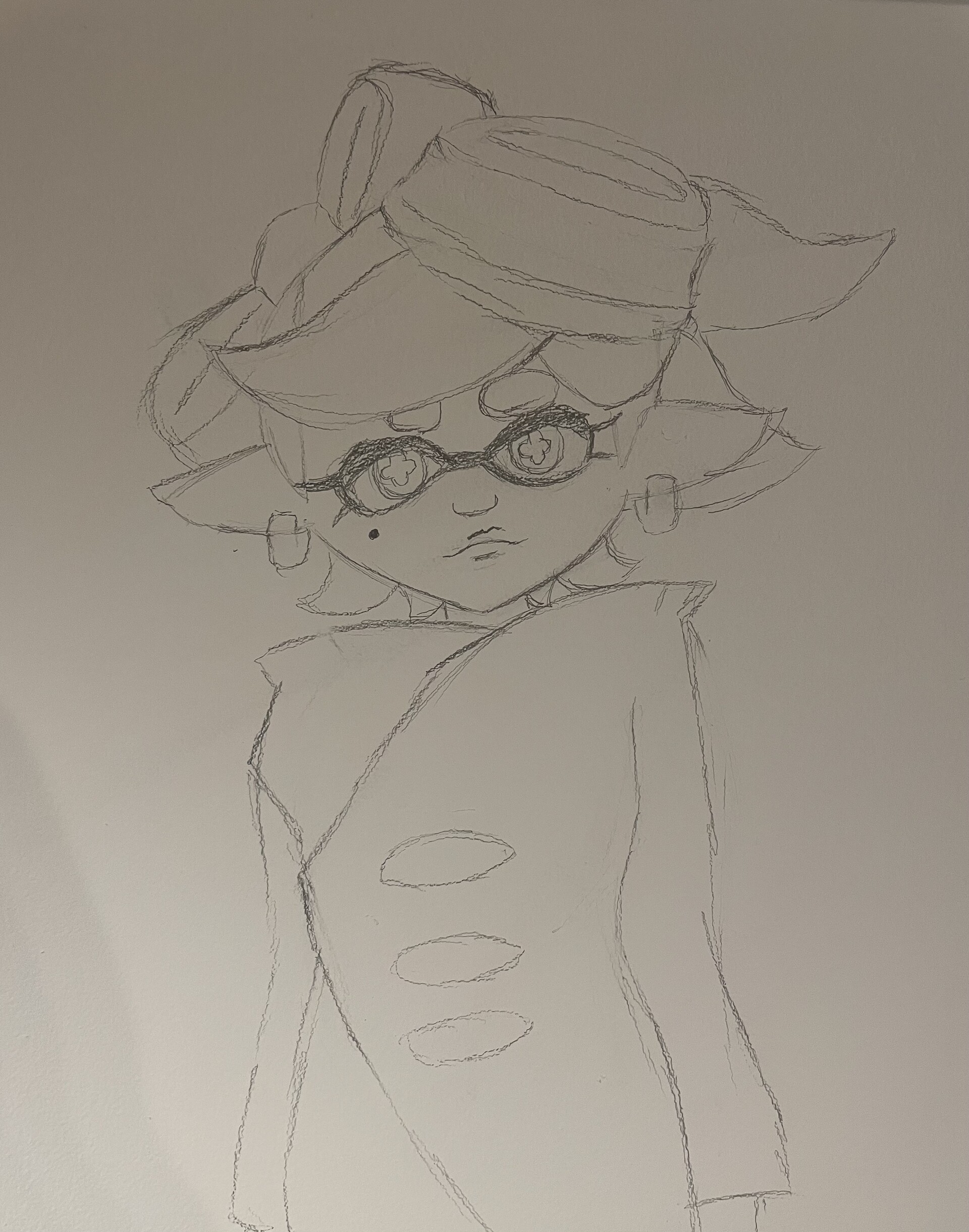 ArtStation - Splatoon - Marie Sketch (WIP)