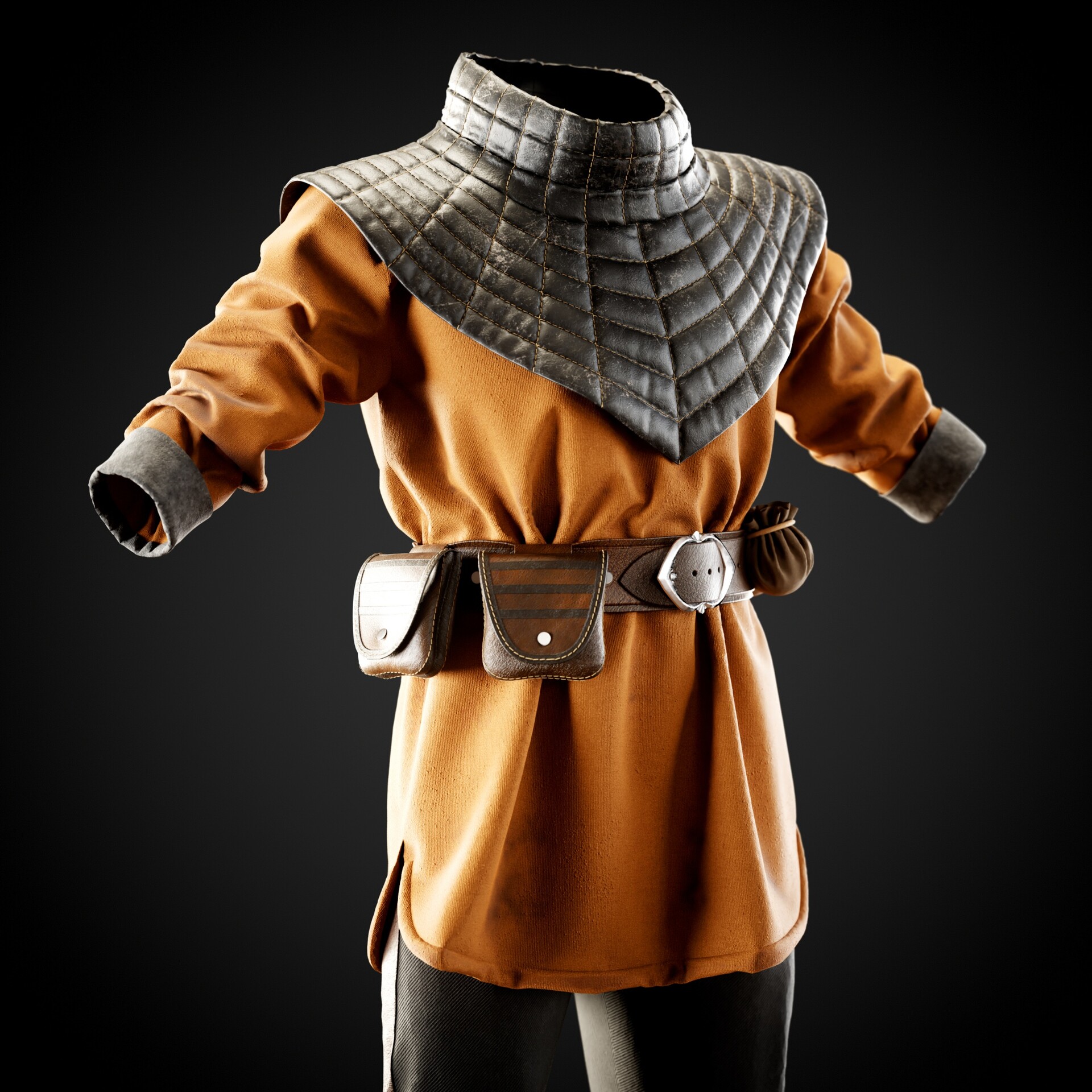 ArtStation - Male Medieval Outfit Vol.03