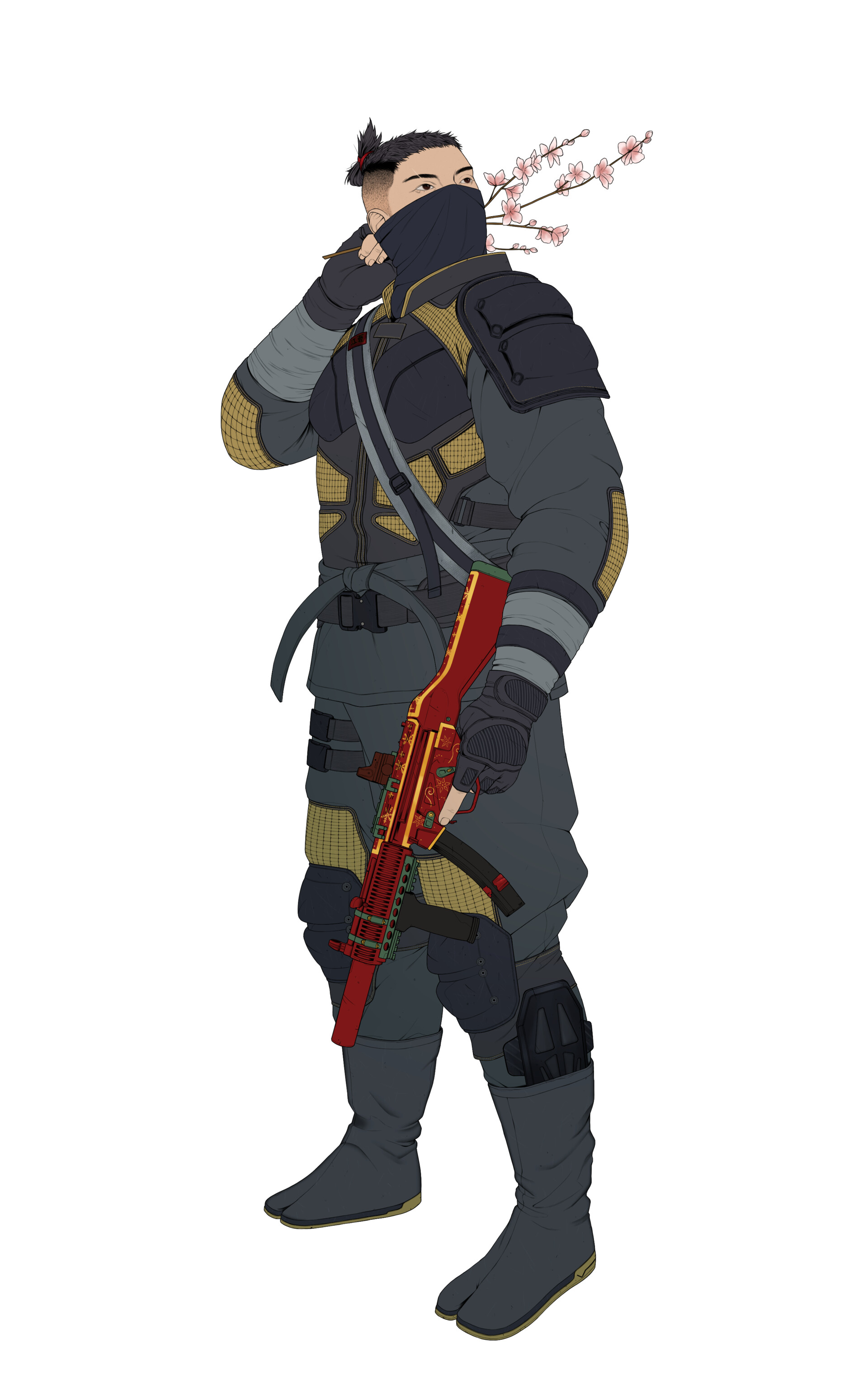 OjiiSan - [R6S] Elite Echo fanart