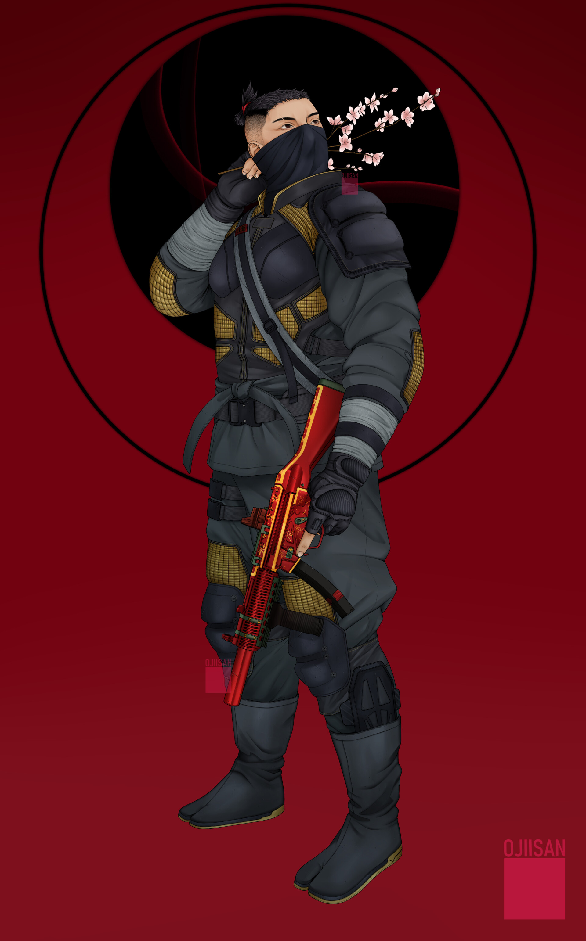 OjiiSan - [R6S] Elite Echo fanart