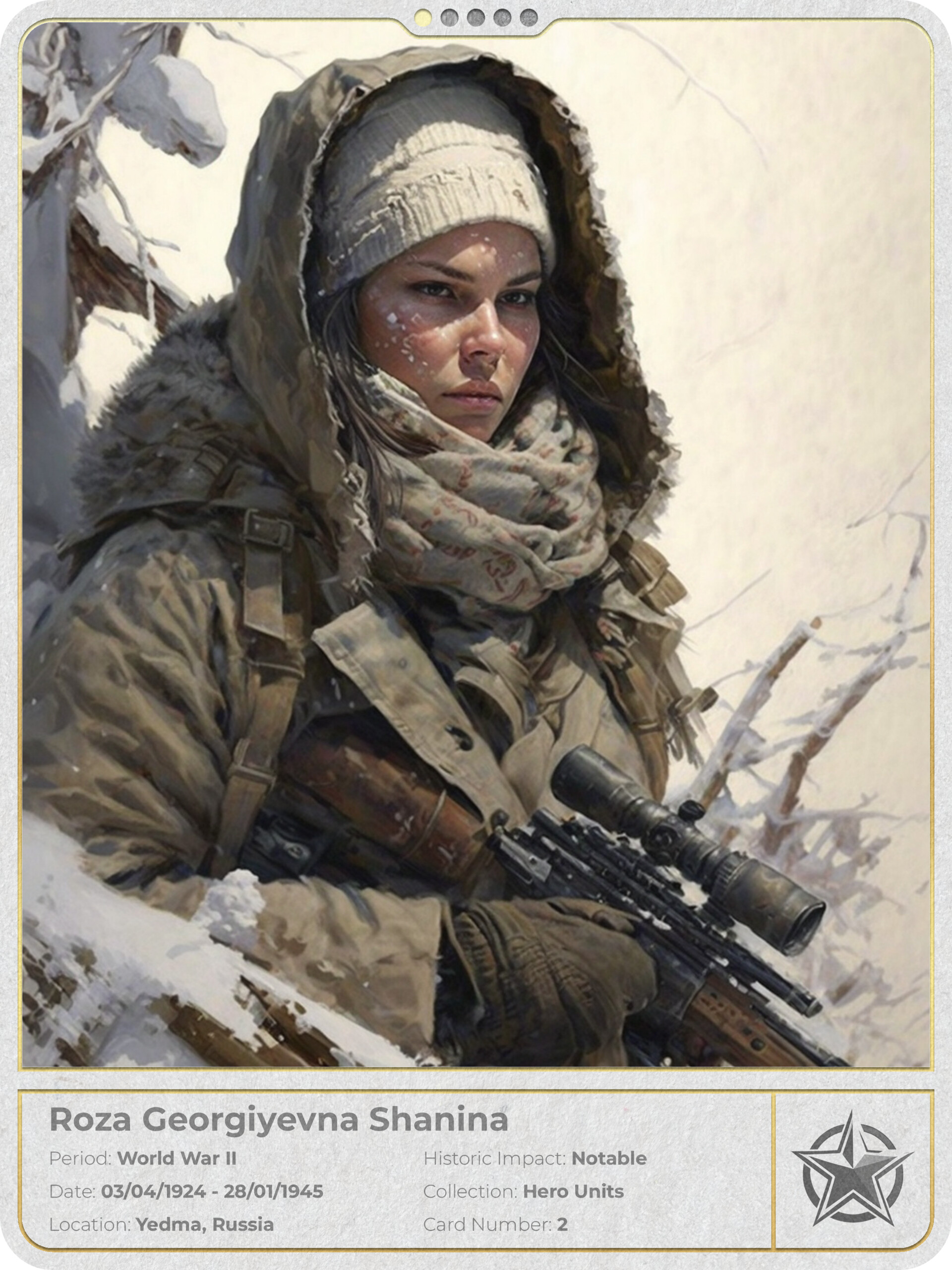 Roza Shanina Sniper