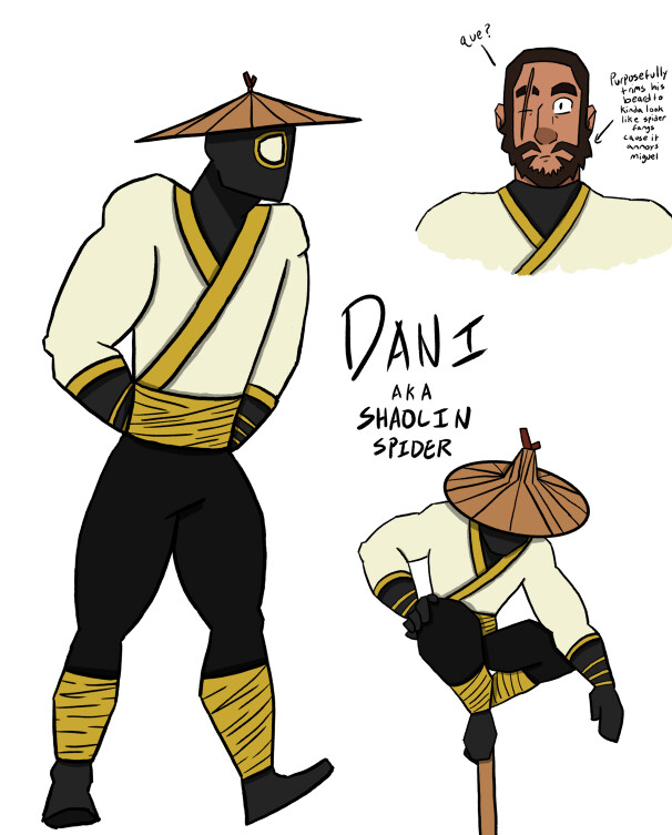 ArtStation - Basic Character Sheet my Original Spiderman Character ...