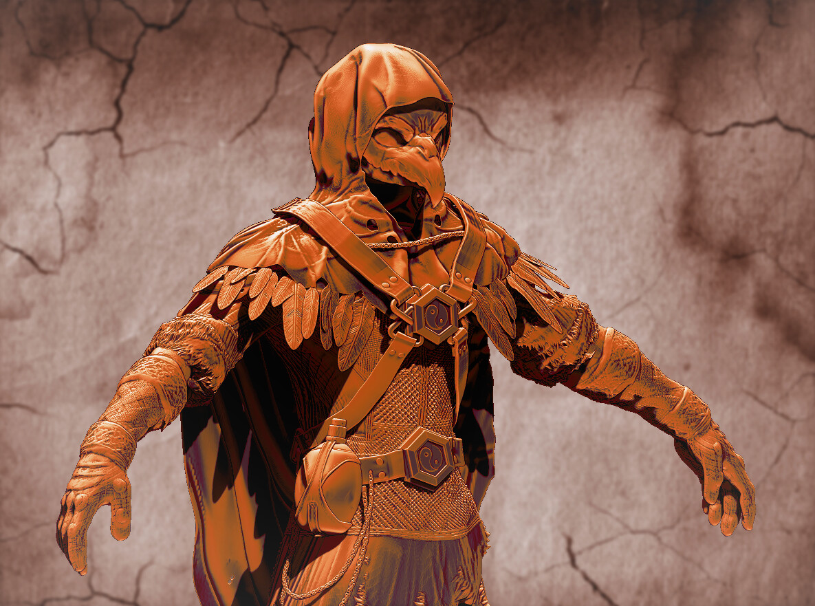 ArtStation - Bird man