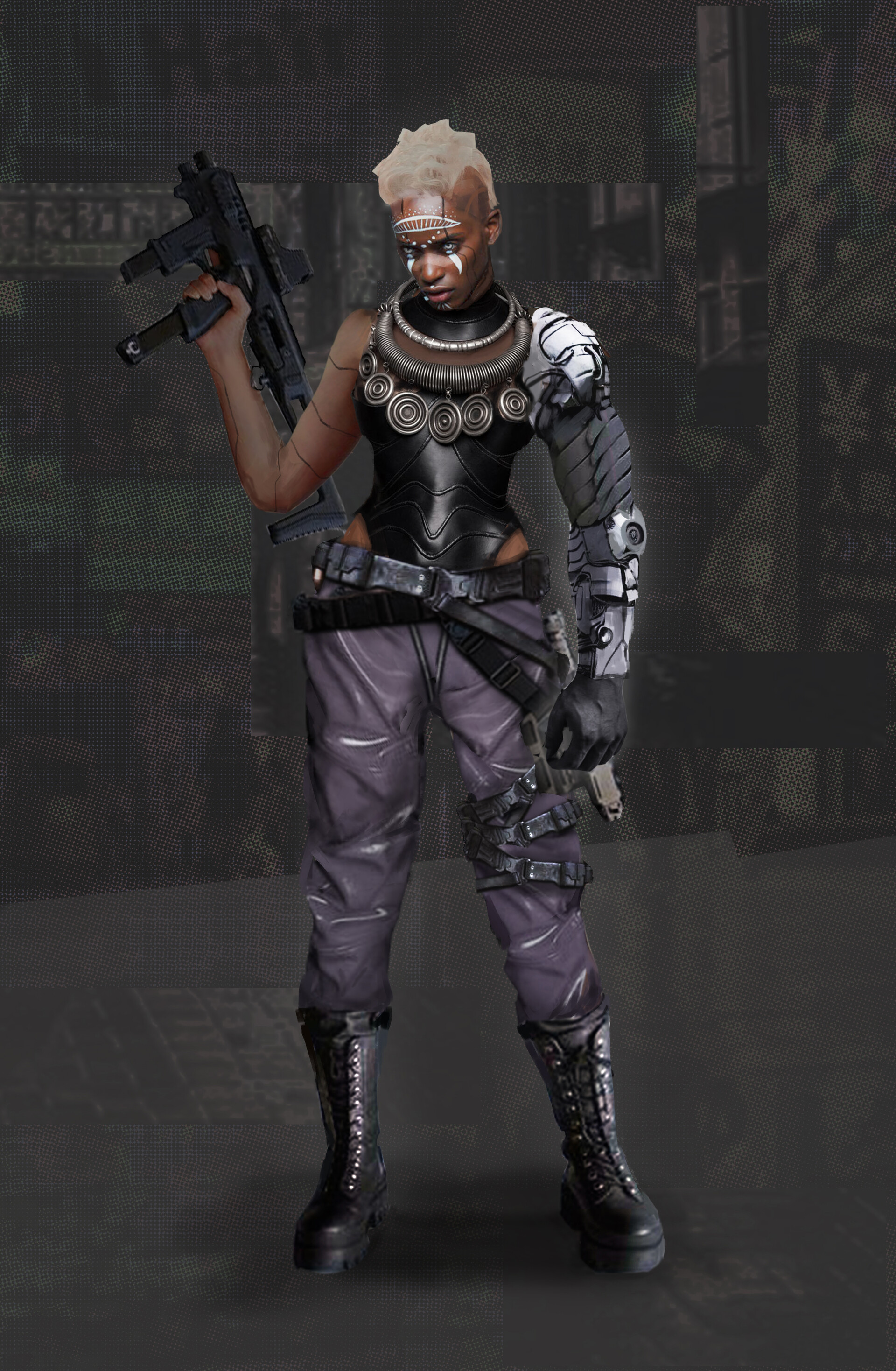 ArtStation - CP futuristic character design